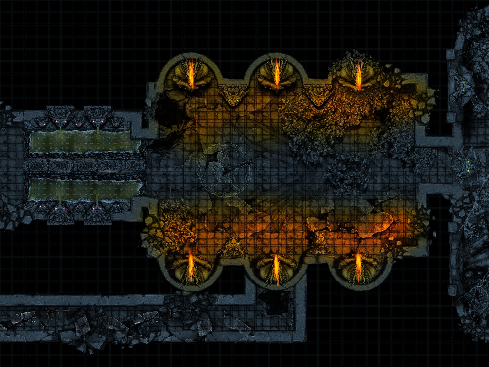 Re-make Sunless Citadel part 4 | Inkarnate - Create Fantasy Maps Online
