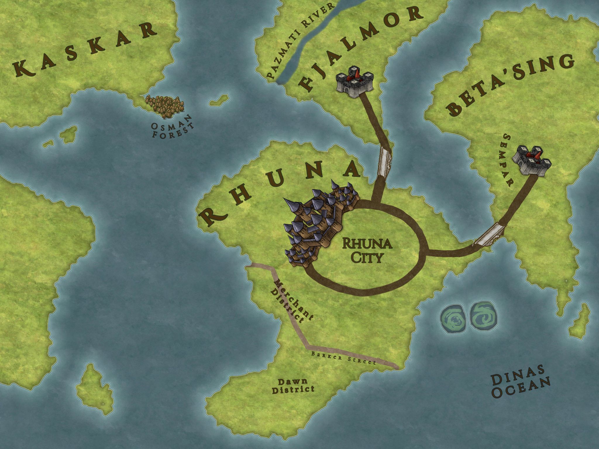 A Kingdom's Reckoning | Inkarnate - Create Fantasy Maps Online