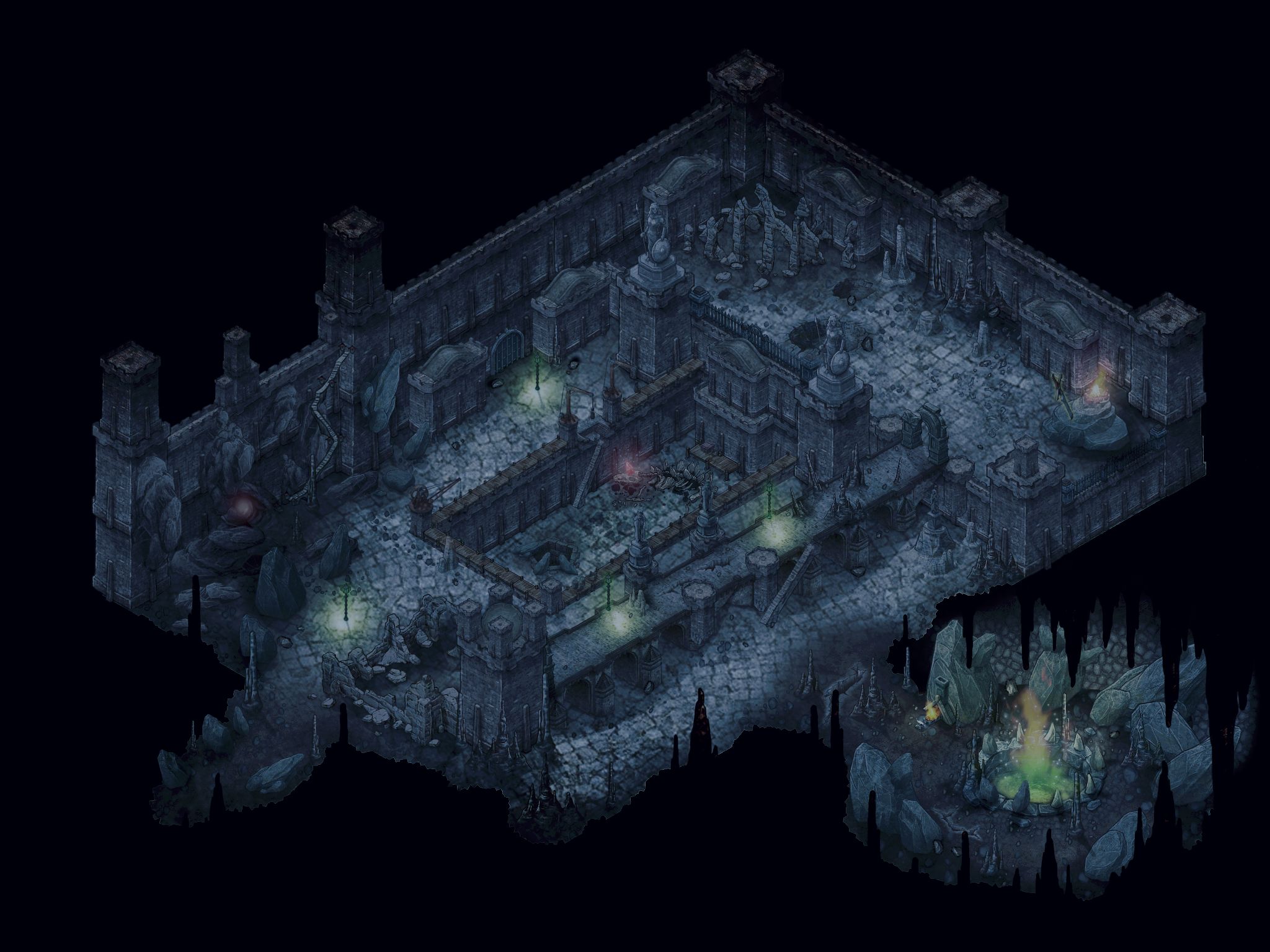 Deep Dungeon | Inkarnate - Create Fantasy Maps Online