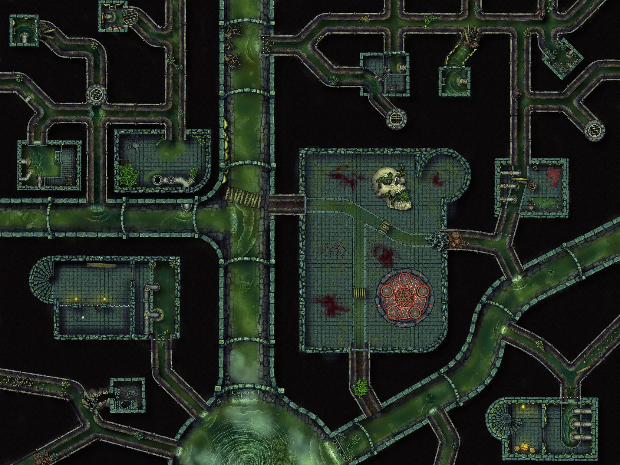 Sewers | Inkarnate - Create Fantasy Maps Online