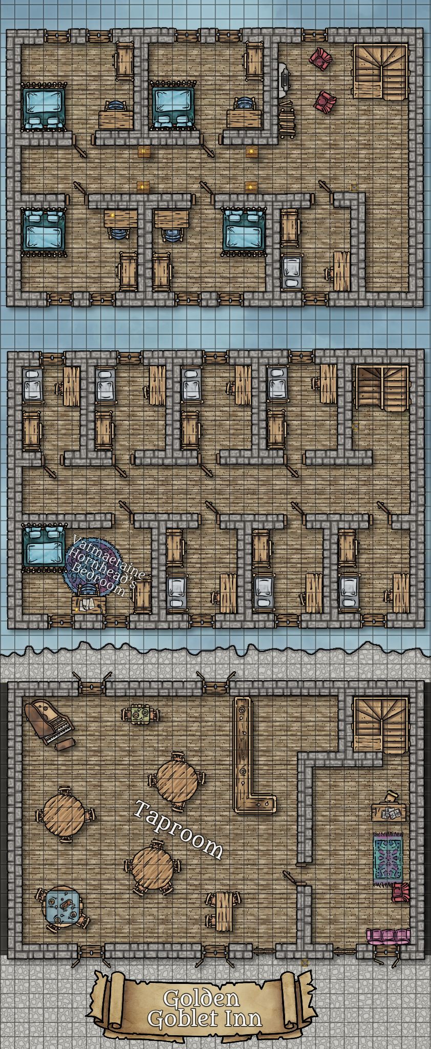 Golden Goblet Inn | Inkarnate - Create Fantasy Maps Online