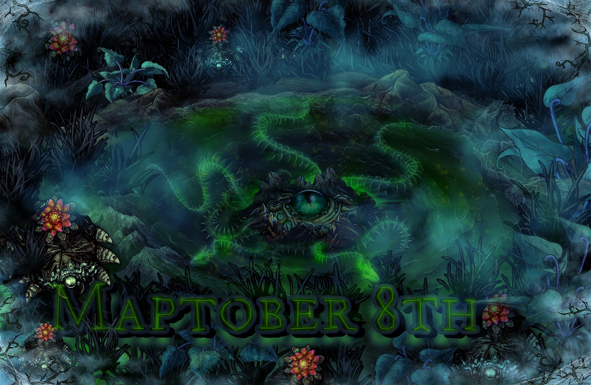 Deep and Dark | Inkarnate - Create Fantasy Maps Online