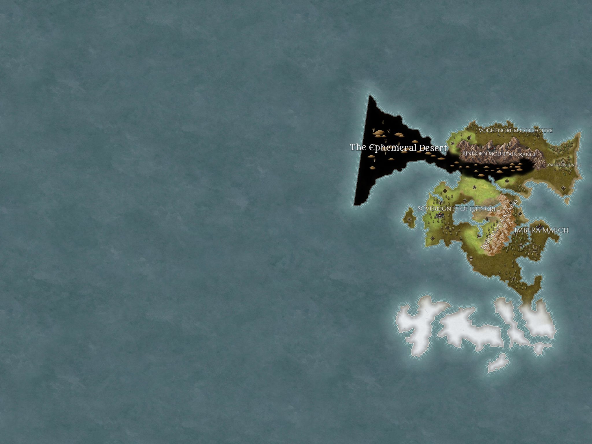 (Asleep) World Map V-1 | Inkarnate - Create Fantasy Maps Online