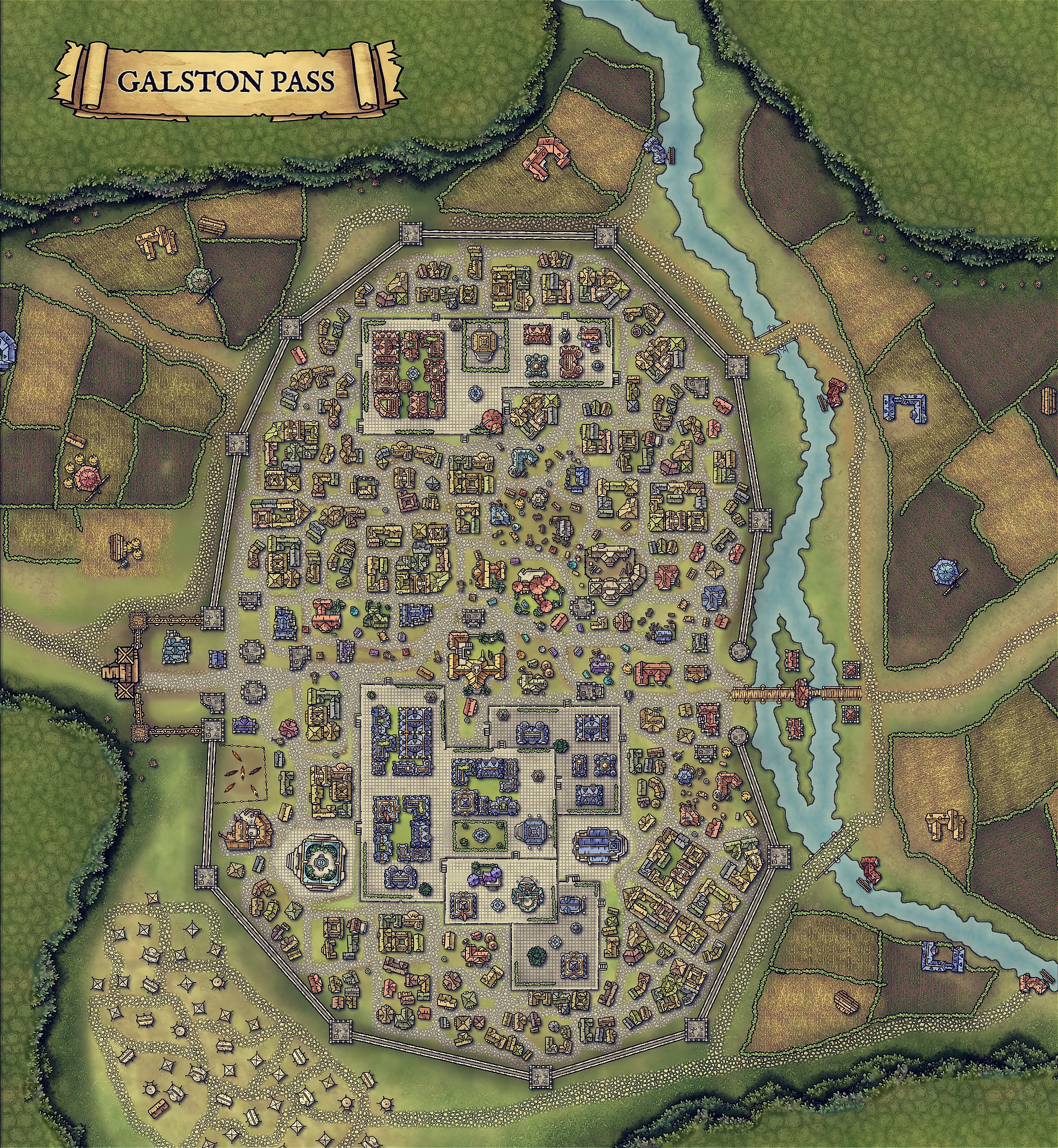 Galston Pass | Inkarnate - Create Fantasy Maps Online