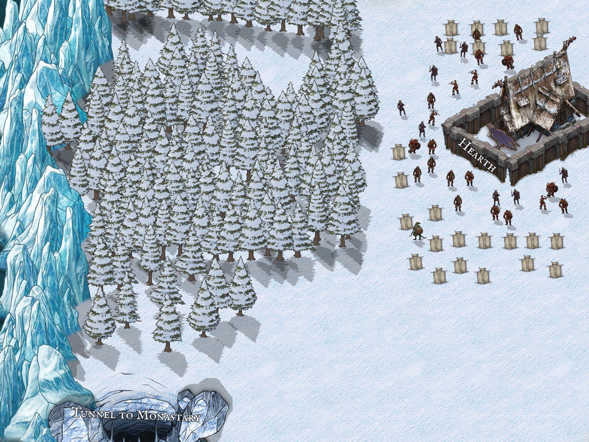 Glacurn continent start map | Inkarnate - Create Fantasy Maps Online