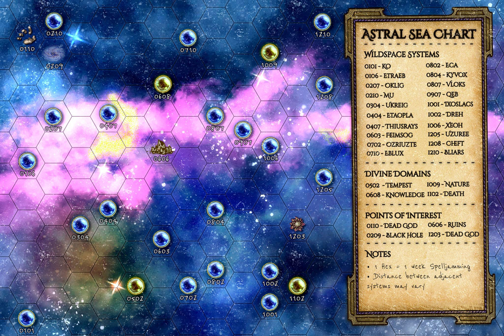 Astral Sea Chart | Inkarnate - Create Fantasy Maps Online