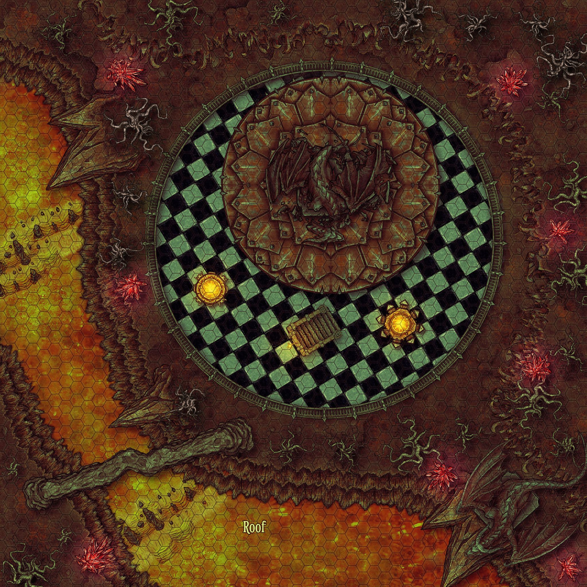 Hell Tower-Roof | Inkarnate - Create Fantasy Maps Online