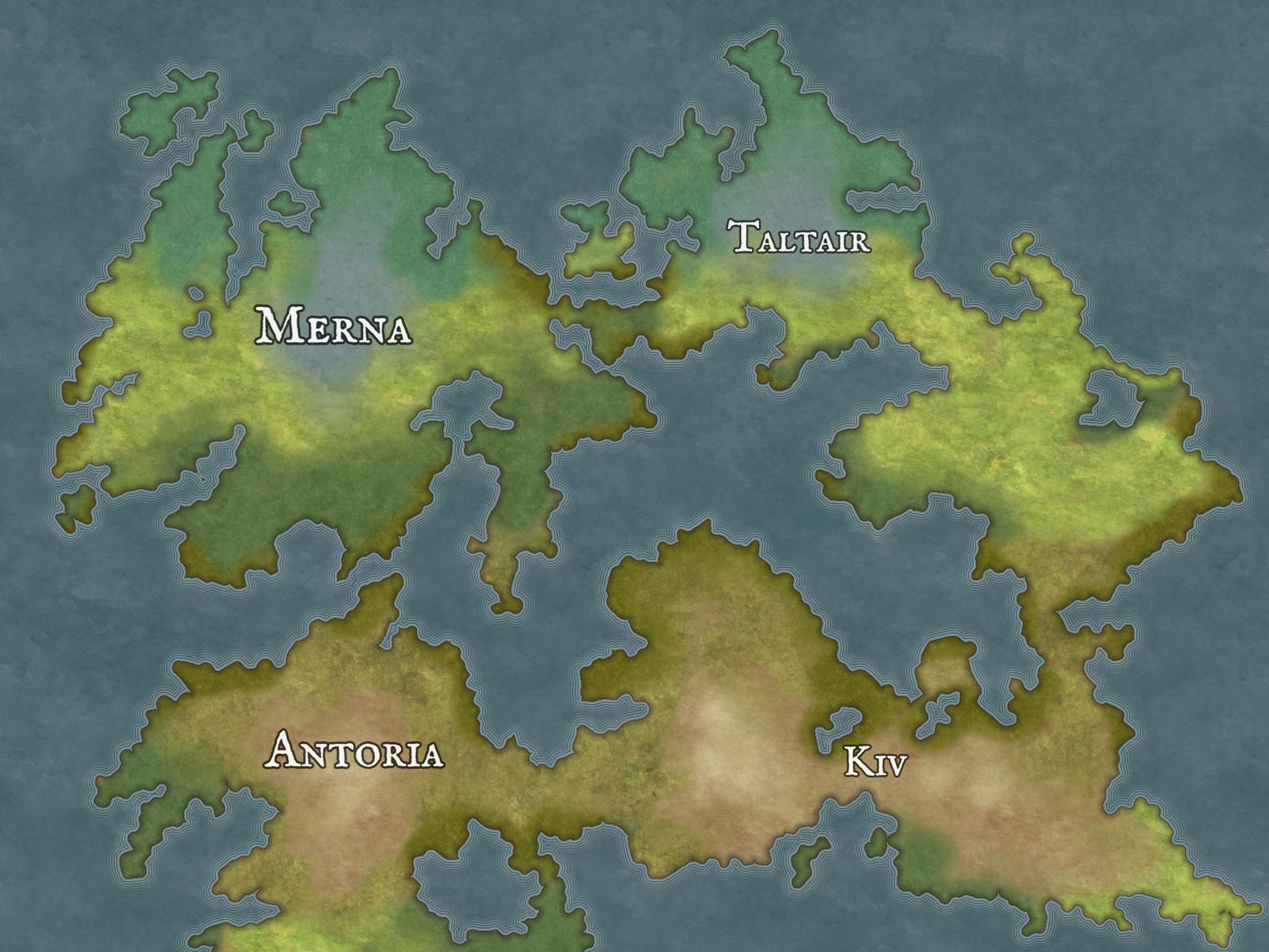 Etymoluna | The Anterocene | Inkarnate - Create Fantasy Maps Online