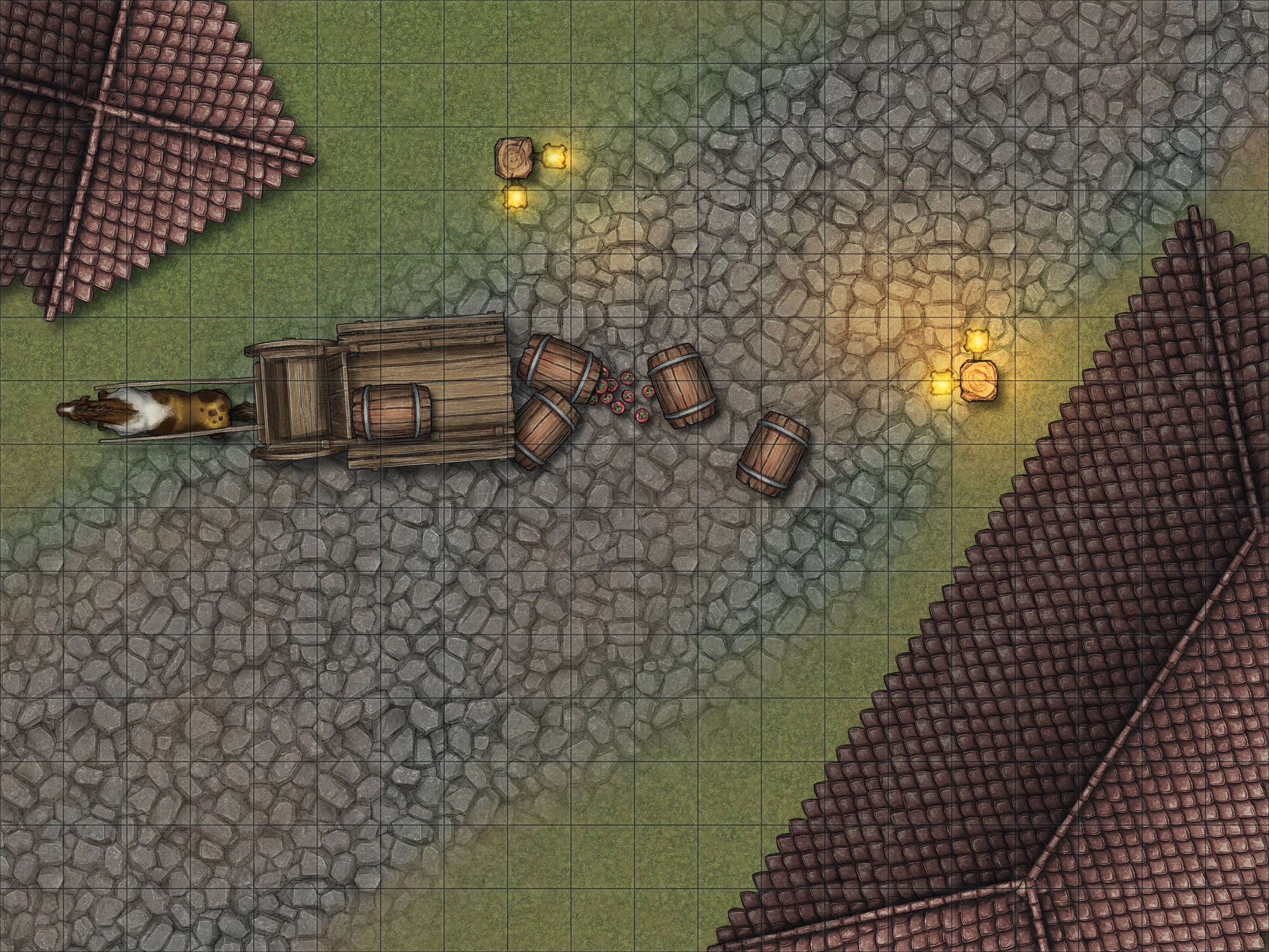 Ravencreek Street | Inkarnate - Create Fantasy Maps Online