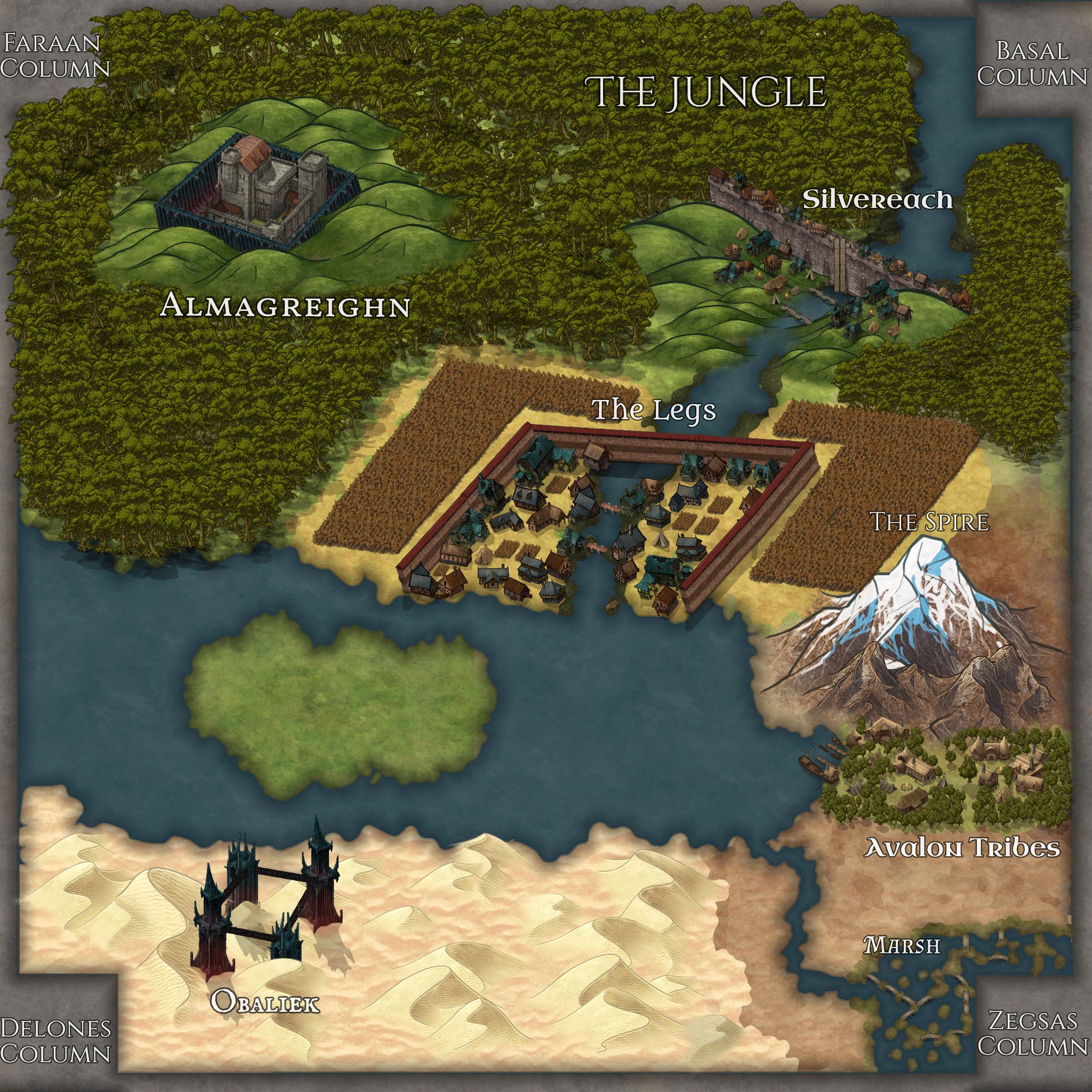 The Nether Layer | Inkarnate - Create Fantasy Maps Online