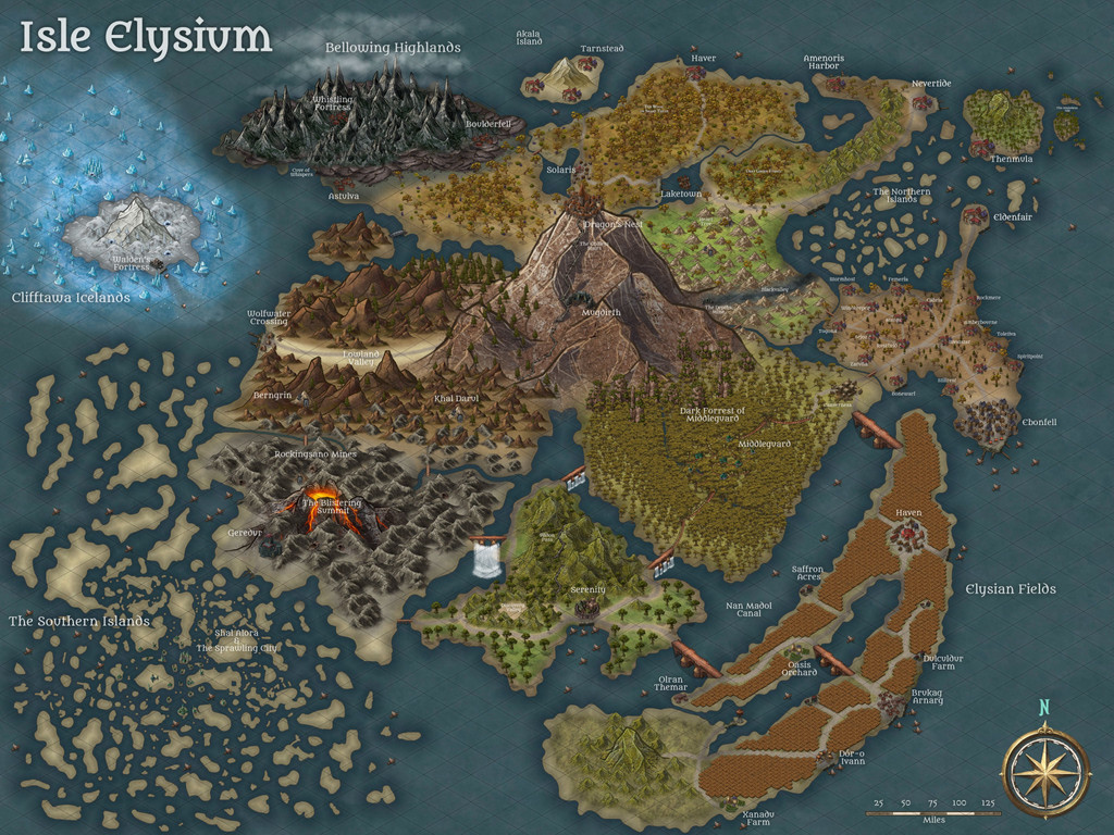 Nook O'Hara - Inkarnate | Inkarnate - Create Fantasy Maps Online