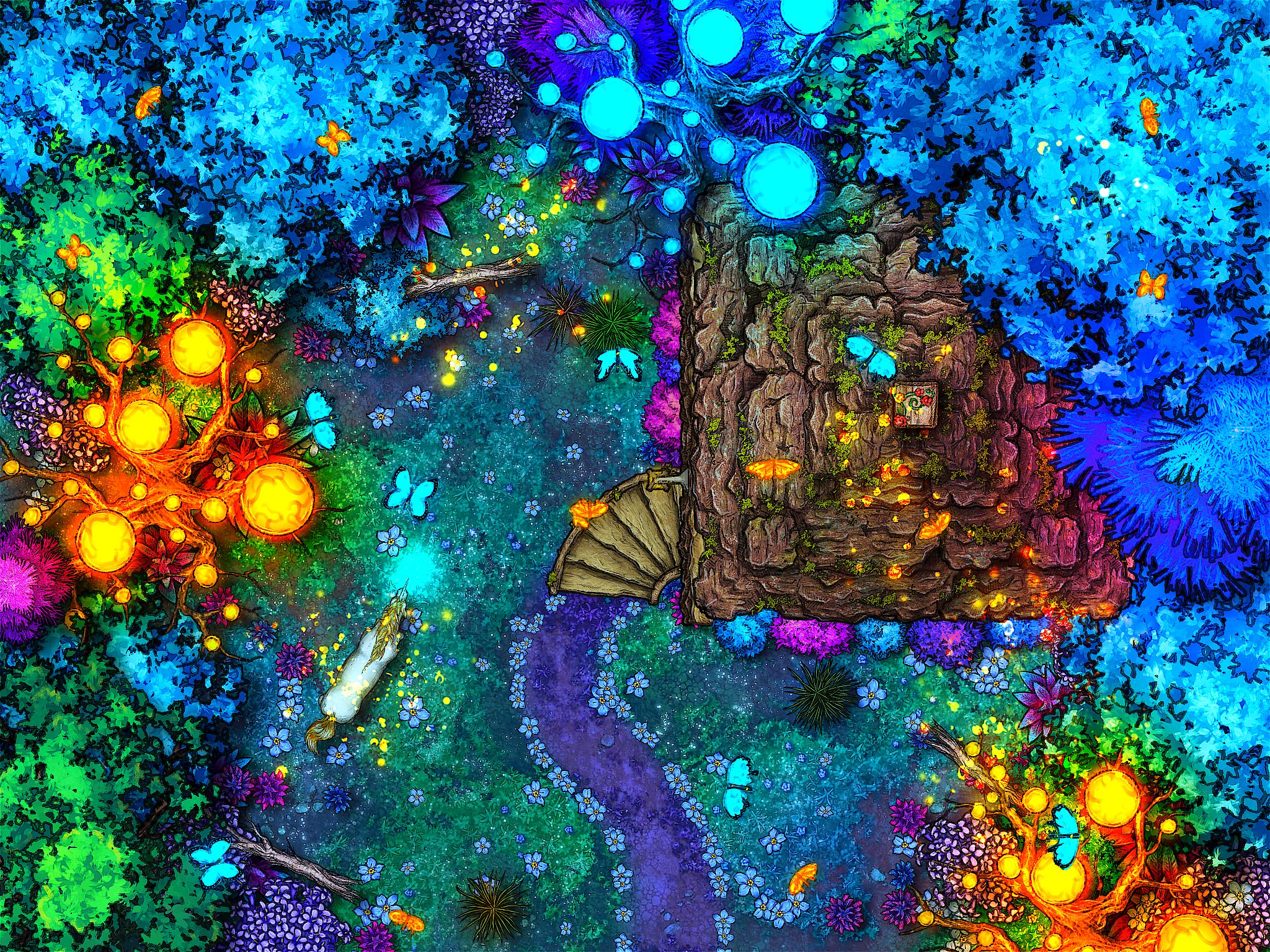 Fey House | Inkarnate - Create Fantasy Maps Online