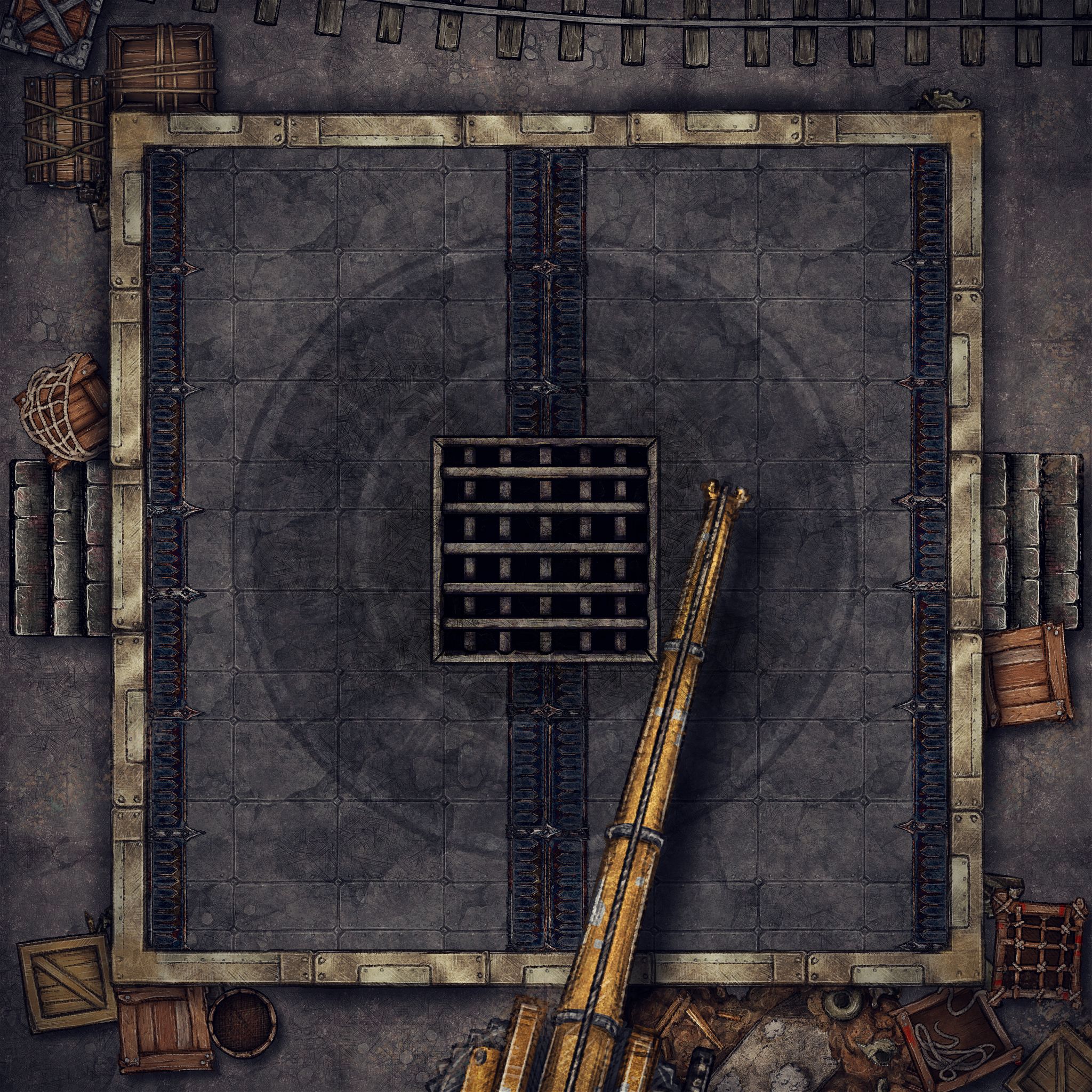 Spaceport - Landing platform | Inkarnate - Create Fantasy Maps Online