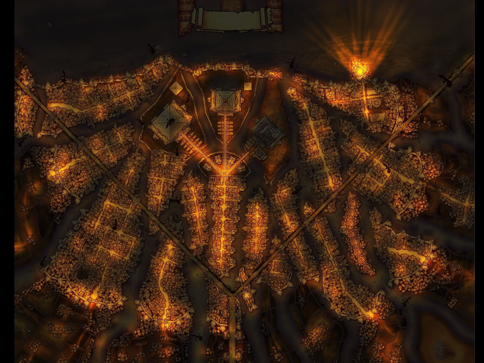 Mesol Res- Night version | Inkarnate - Create Fantasy Maps Online