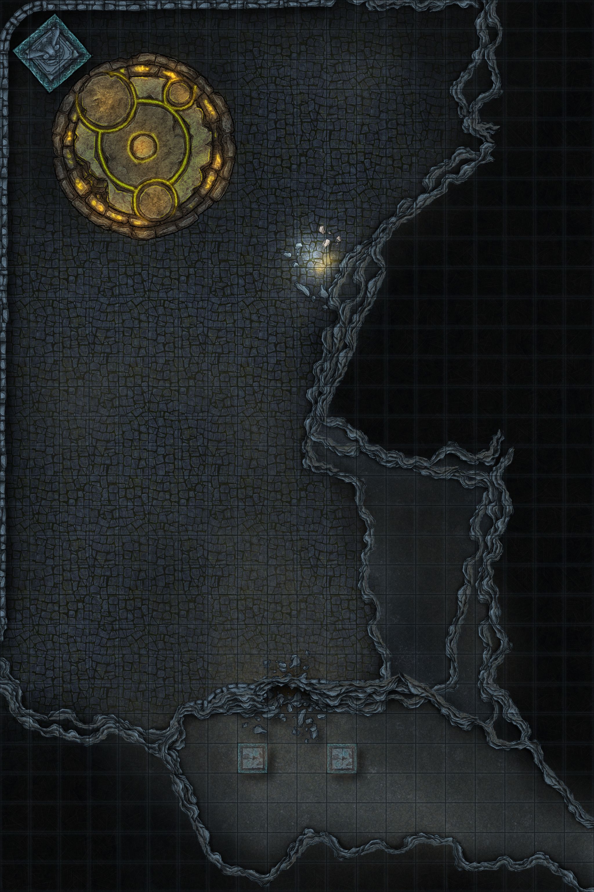 Magnifico Cave | Inkarnate - Create Fantasy Maps Online