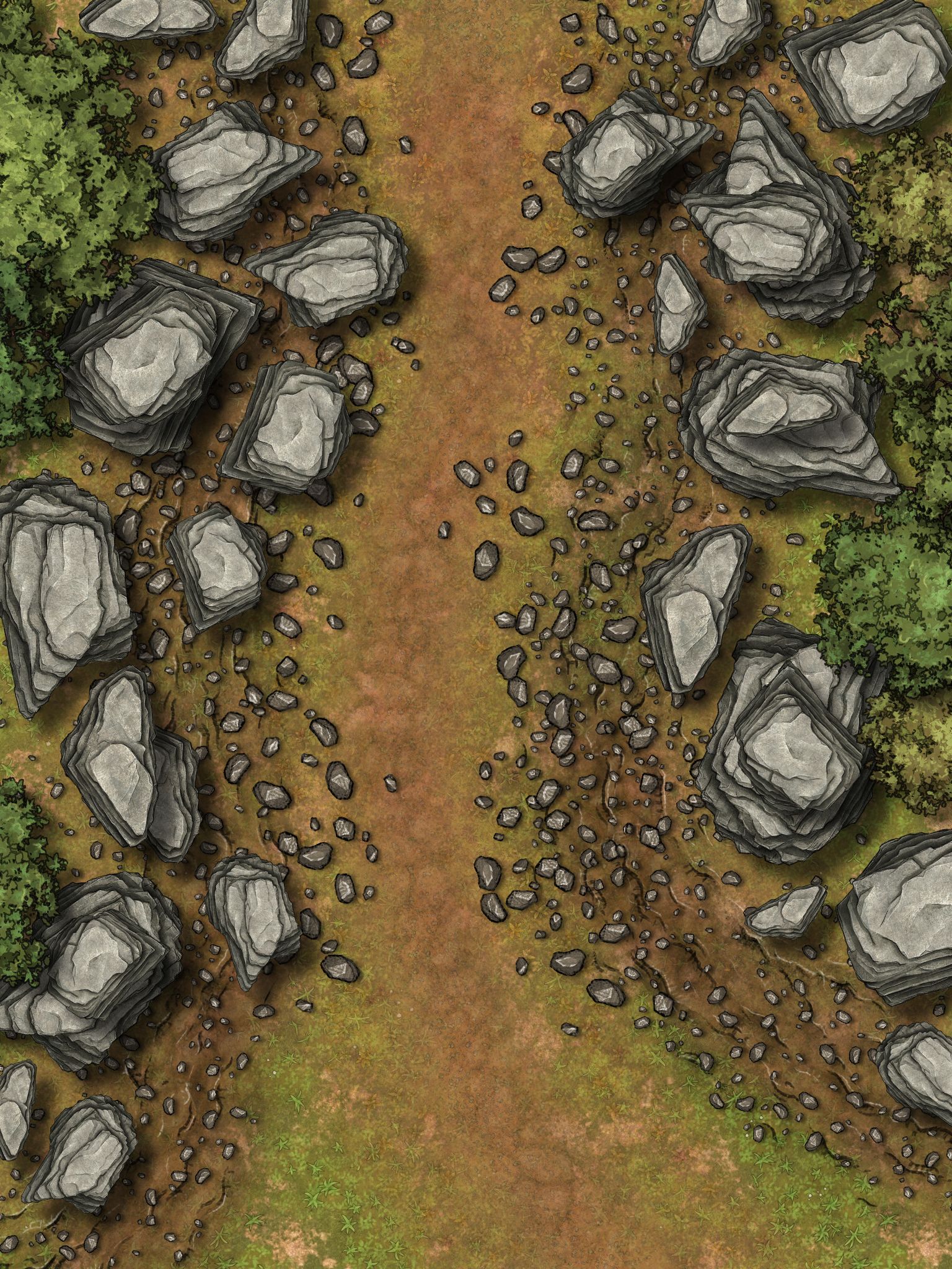 On the Road (No Grid) | Inkarnate - Create Fantasy Maps Online