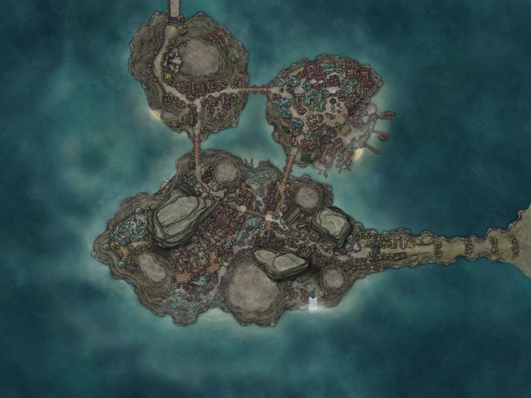 Middle T'Gallant | Inkarnate - Create Fantasy Maps Online