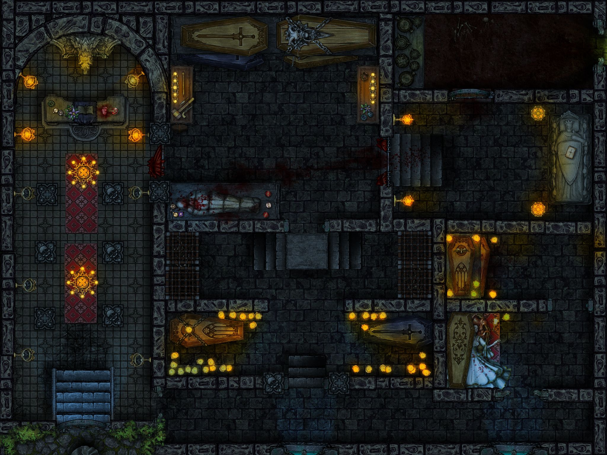 Vampire Sanctuary | Inkarnate - Create Fantasy Maps Online