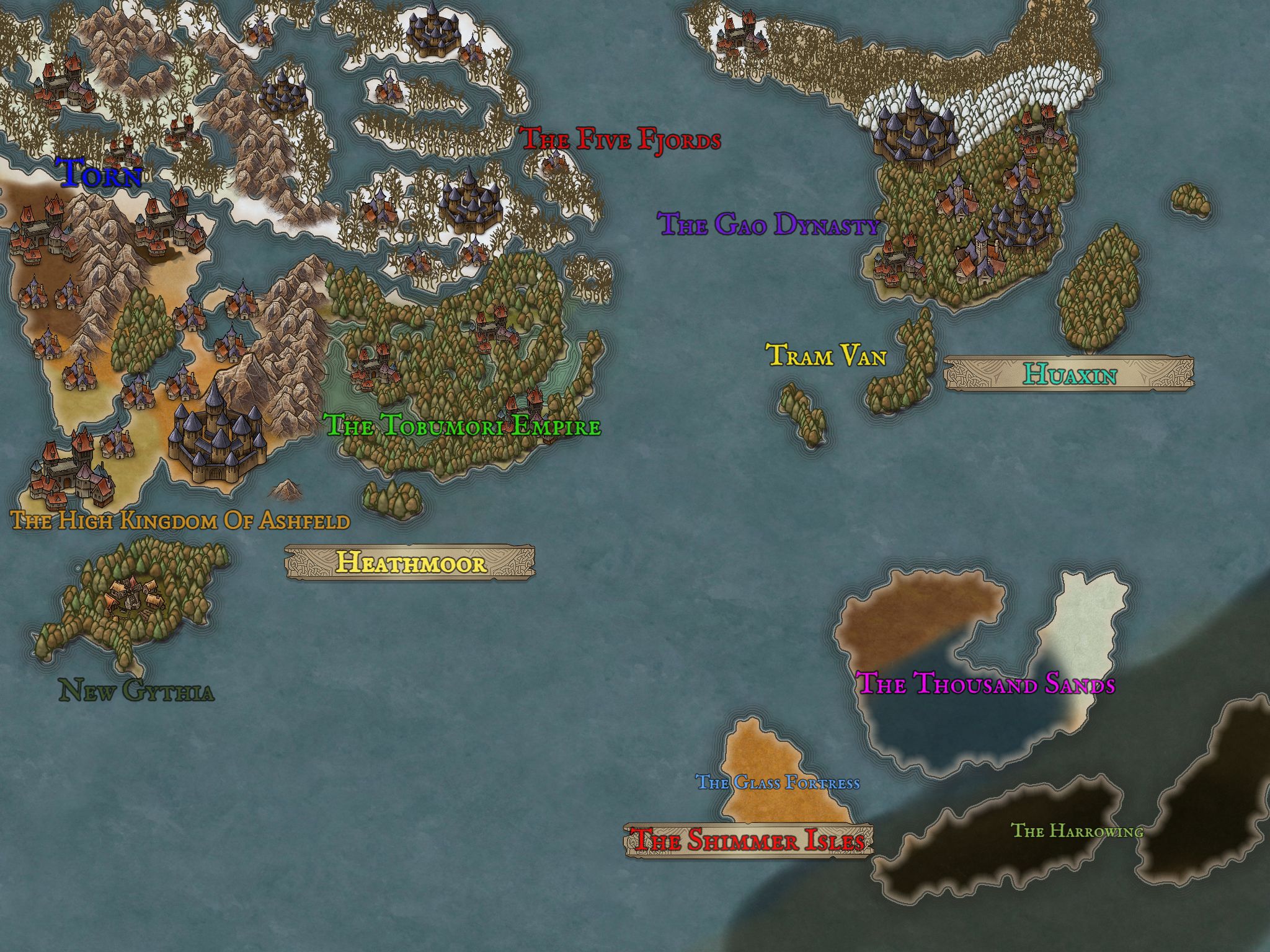 Inkarnate - Create Fantasy Maps Online