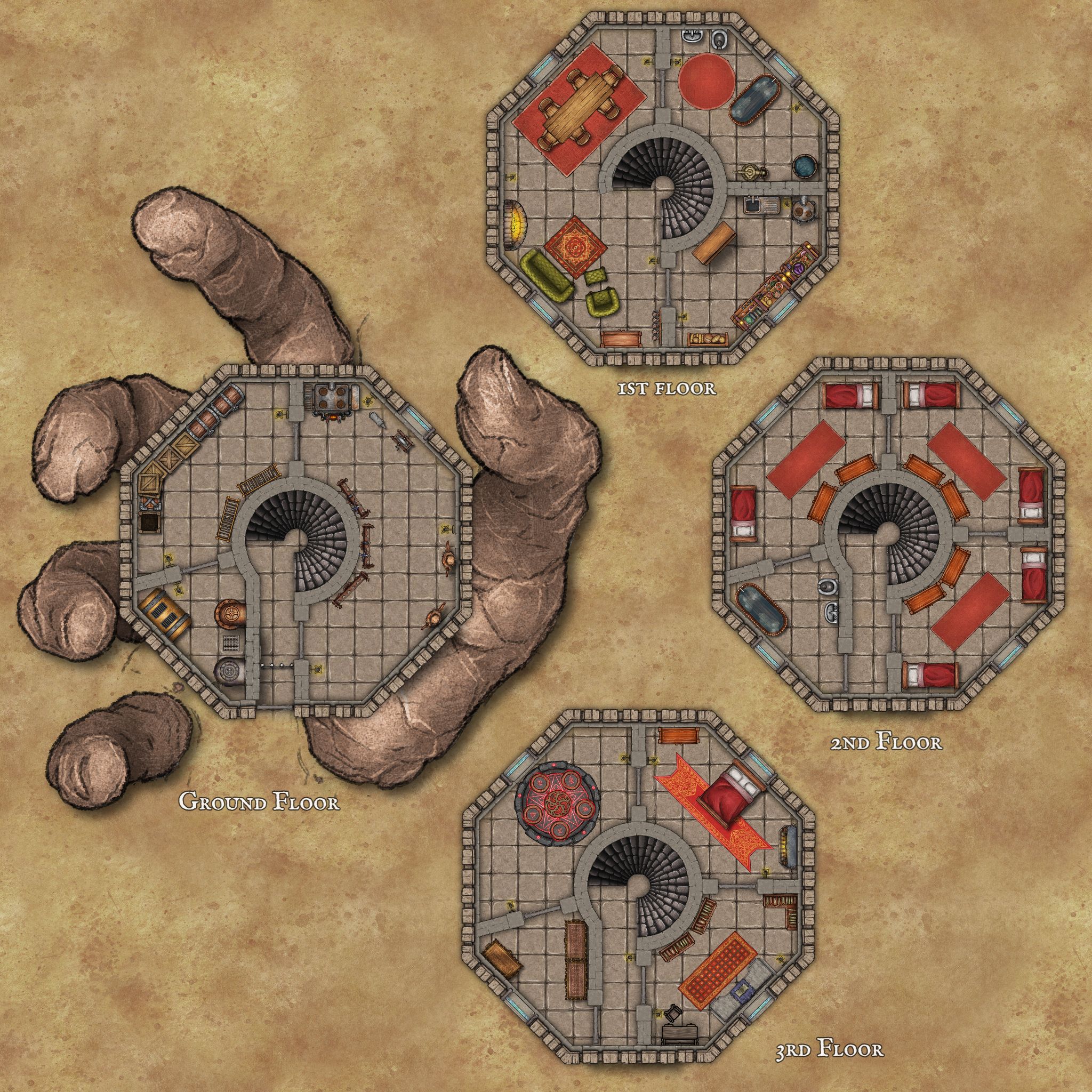 Instant Fortress | Inkarnate - Create Fantasy Maps Online