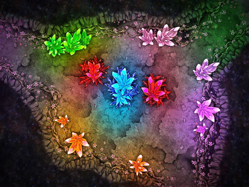 20. Crystal Cave | Inkarnate - Create Fantasy Maps Online