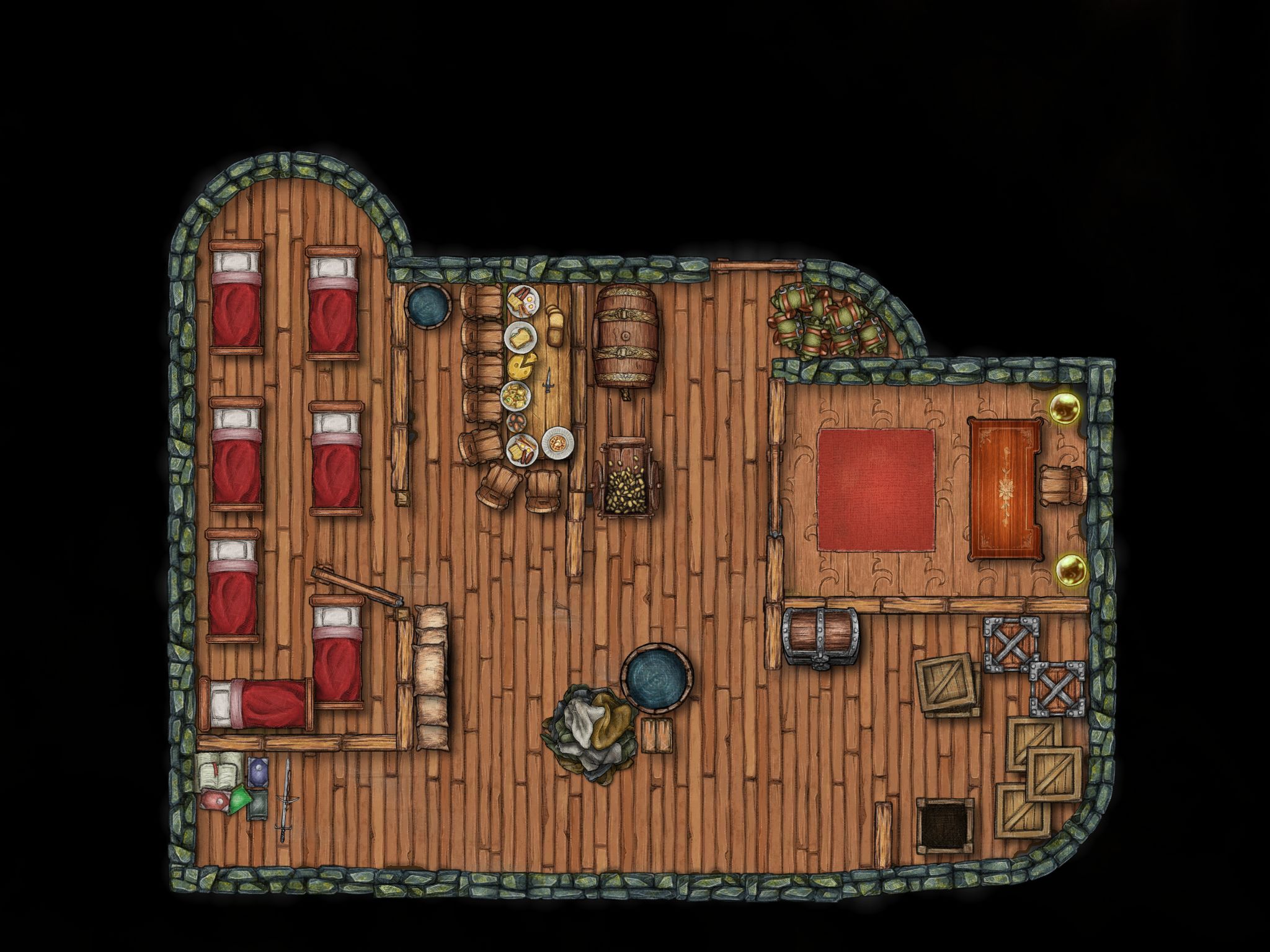 Amberdune Hideout | Inkarnate - Create Fantasy Maps Online