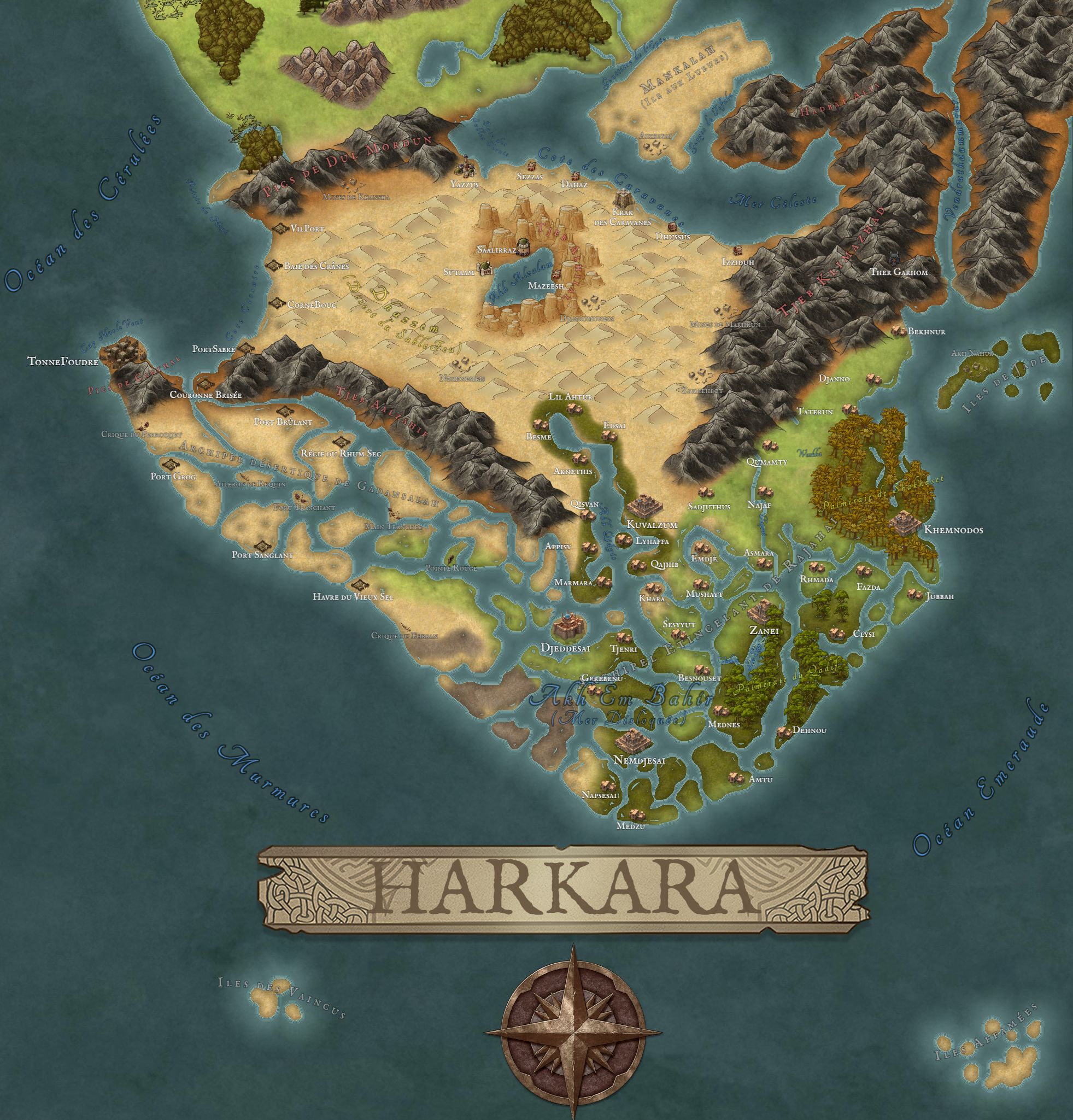 Harkara | Inkarnate - Create Fantasy Maps Online