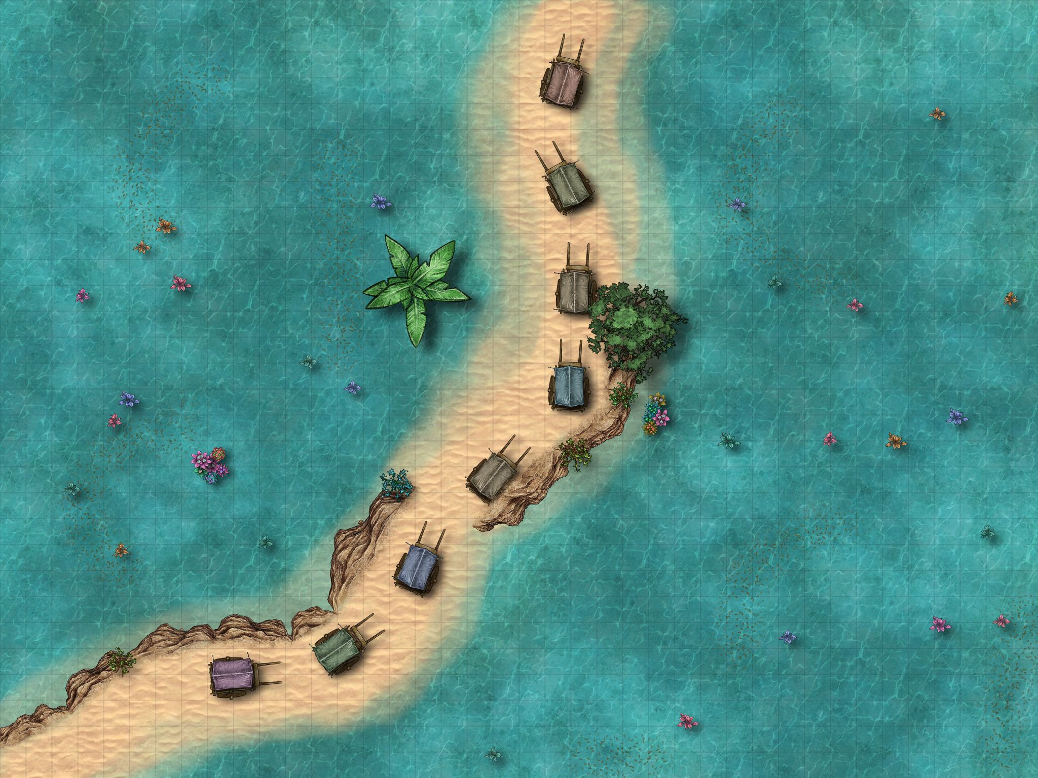 The Dead Oasis | Inkarnate - Create Fantasy Maps Online