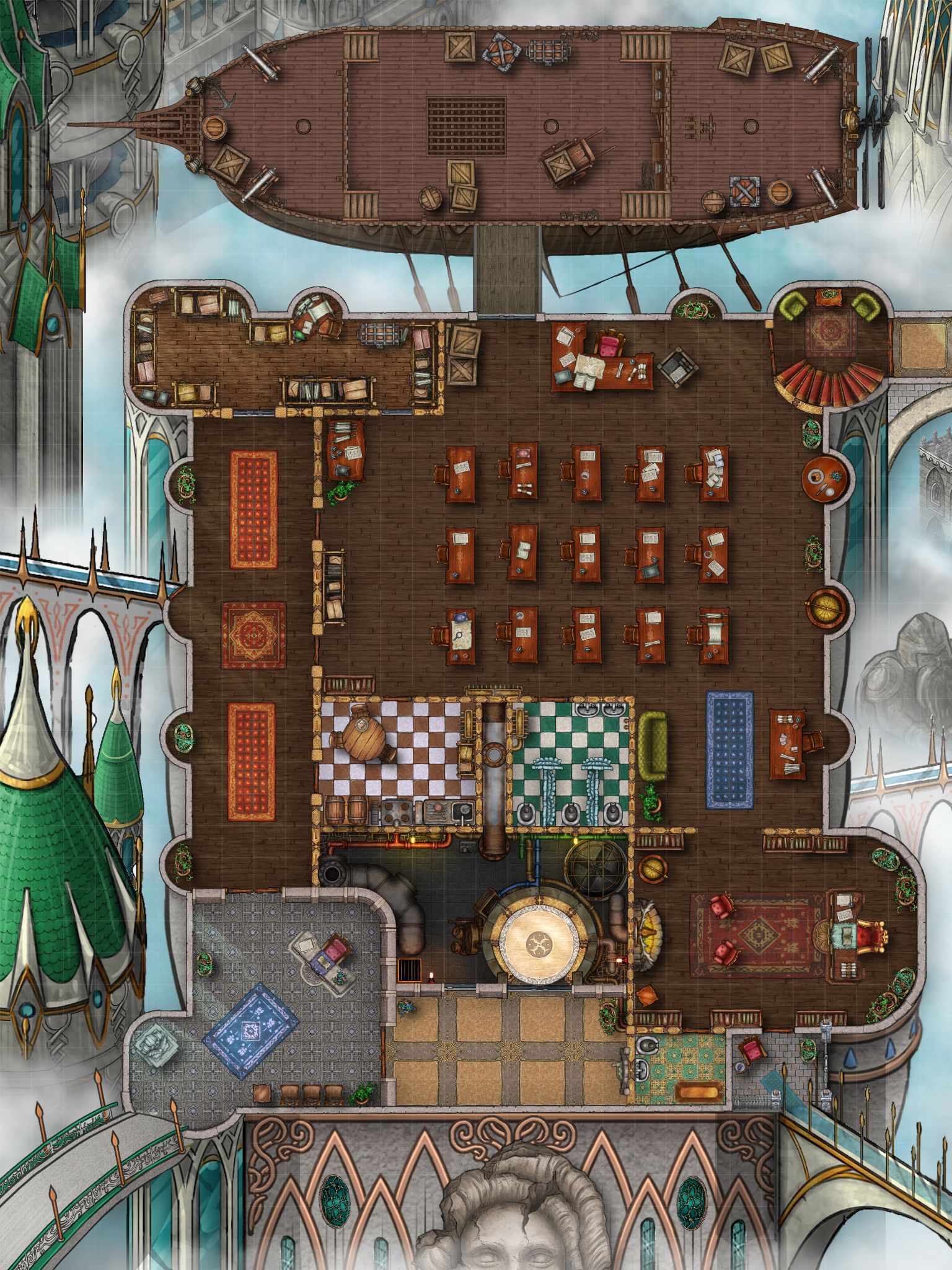 Ravnica Office Building | Inkarnate - Create Fantasy Maps Online