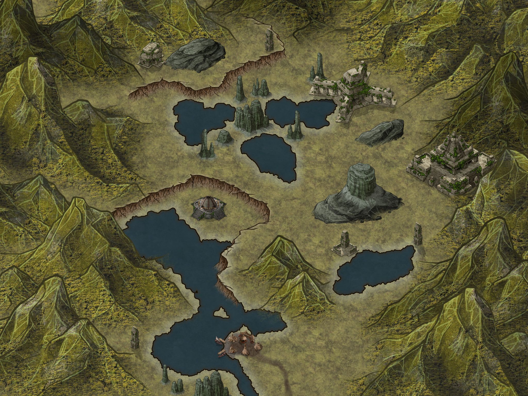 Jungle Map | Inkarnate - Create Fantasy Maps Online