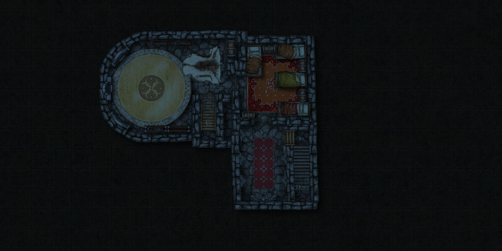 Street (night) Interior Basement -1 | Inkarnate - Create Fantasy Maps ...