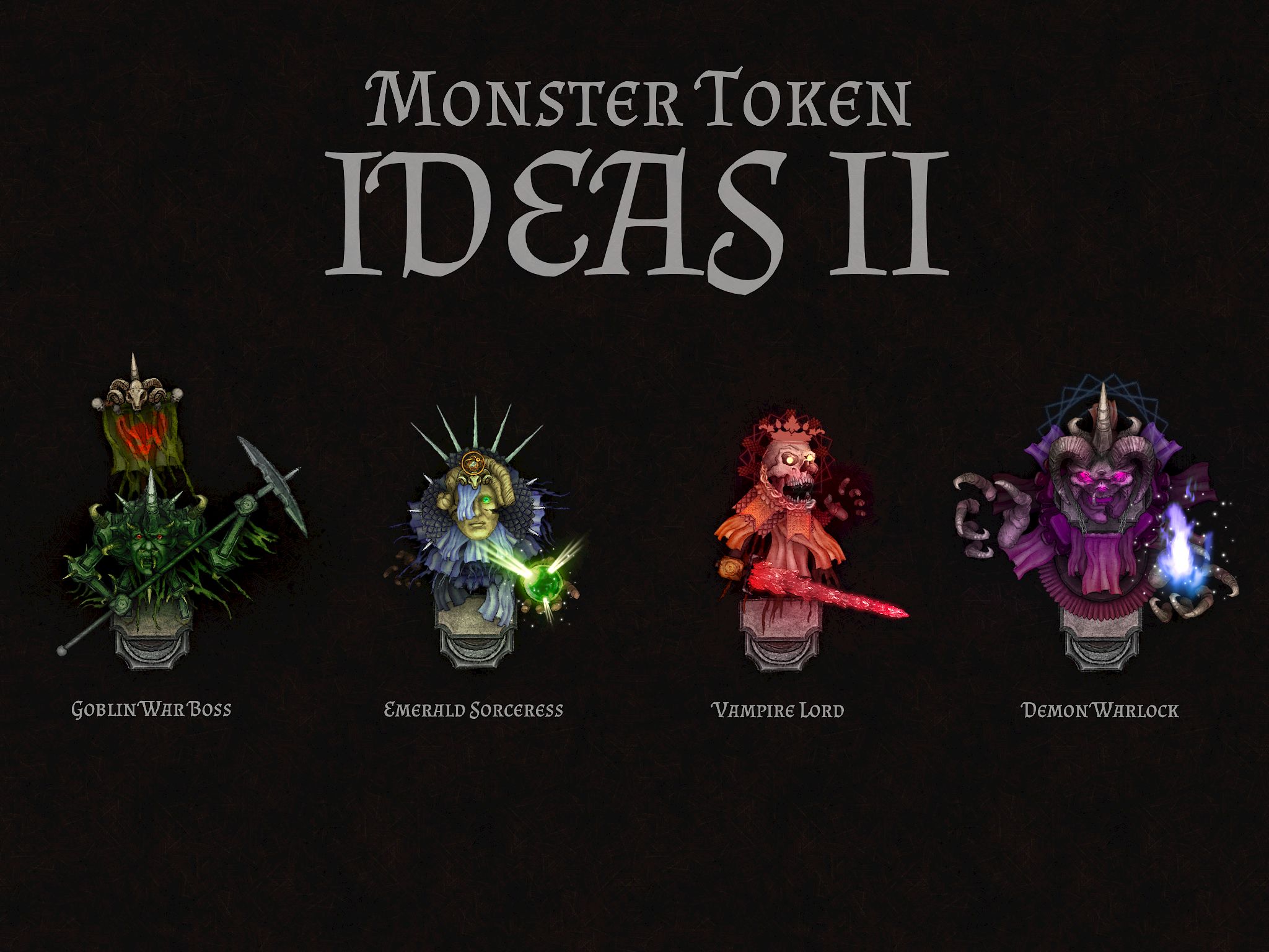 Monster Token Ideas II | Inkarnate - Create Fantasy Maps Online