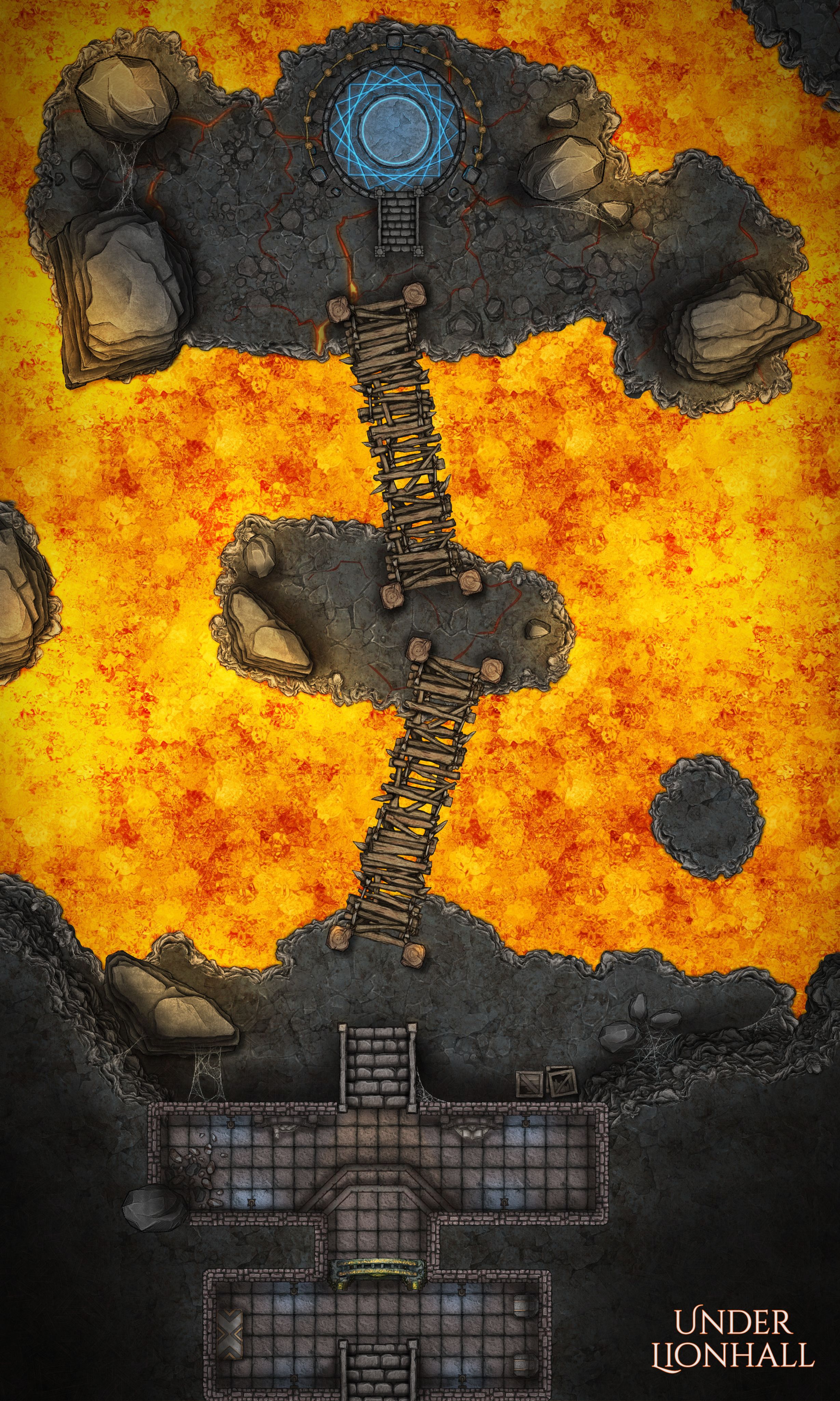 Lava Lake | Inkarnate - Create Fantasy Maps Online