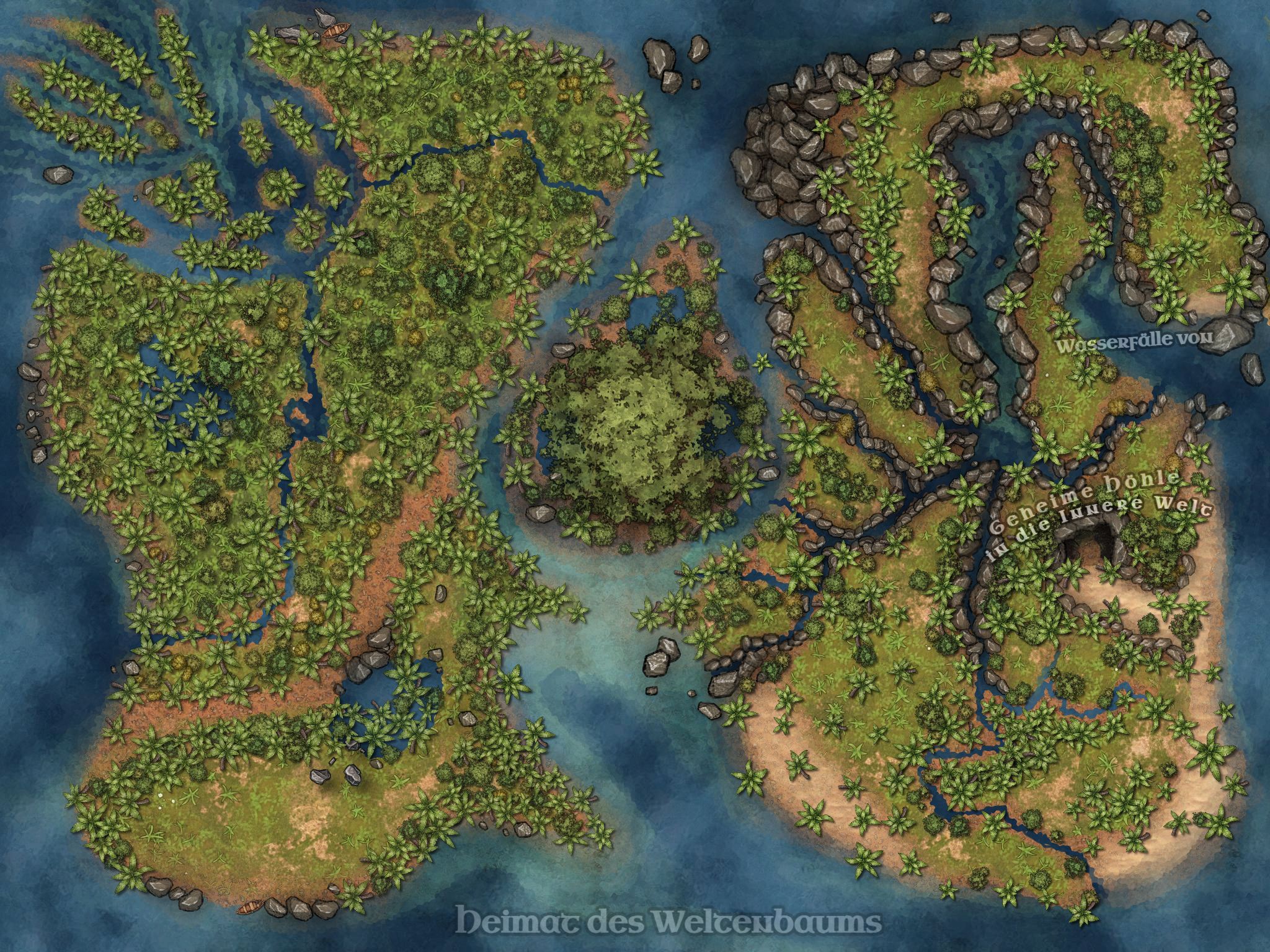 The world I think of maybe for a book idea. | Inkarnate - Create ...