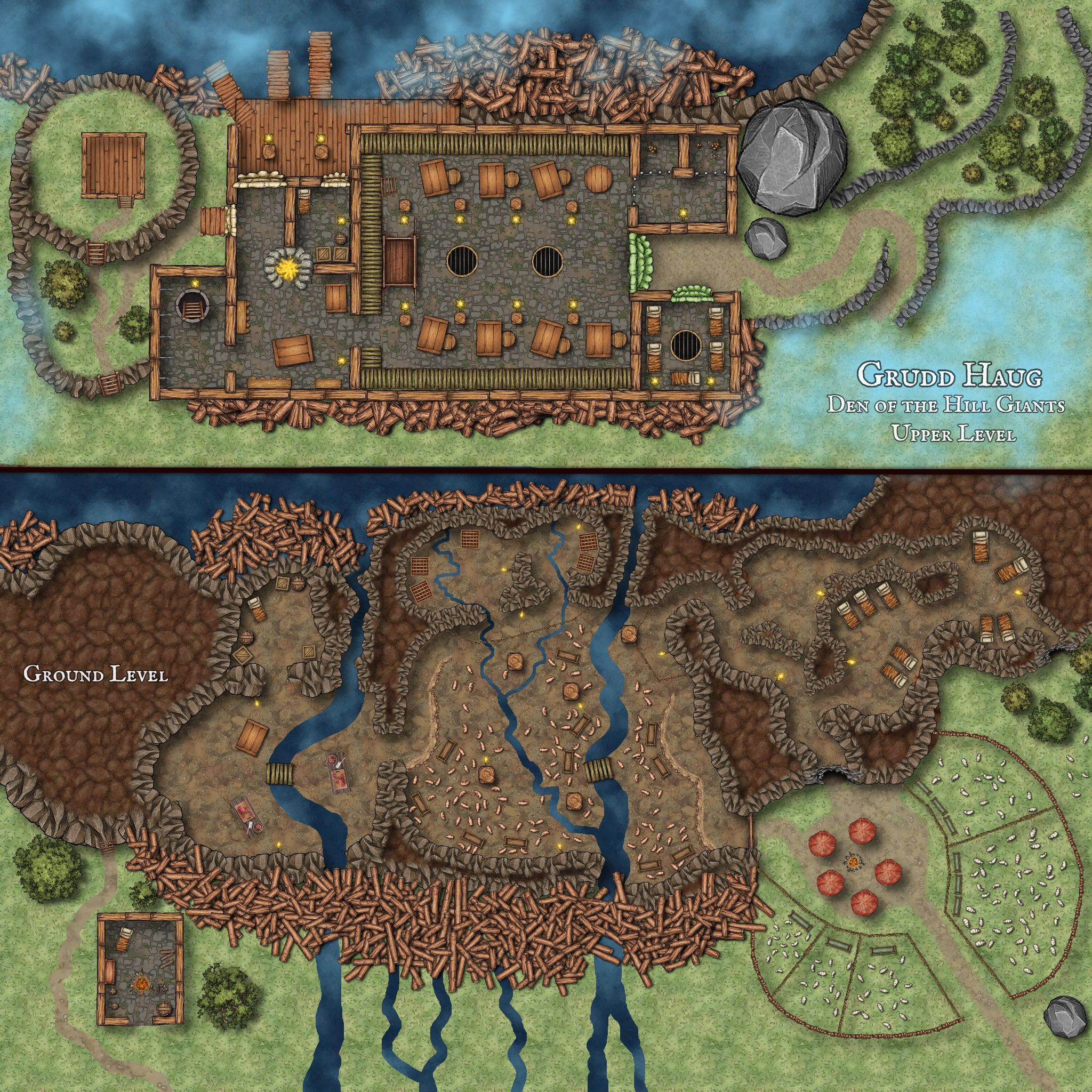 Grudd Haug_Den of the Hill Giants_Storm King's Thunder | Inkarnate ...