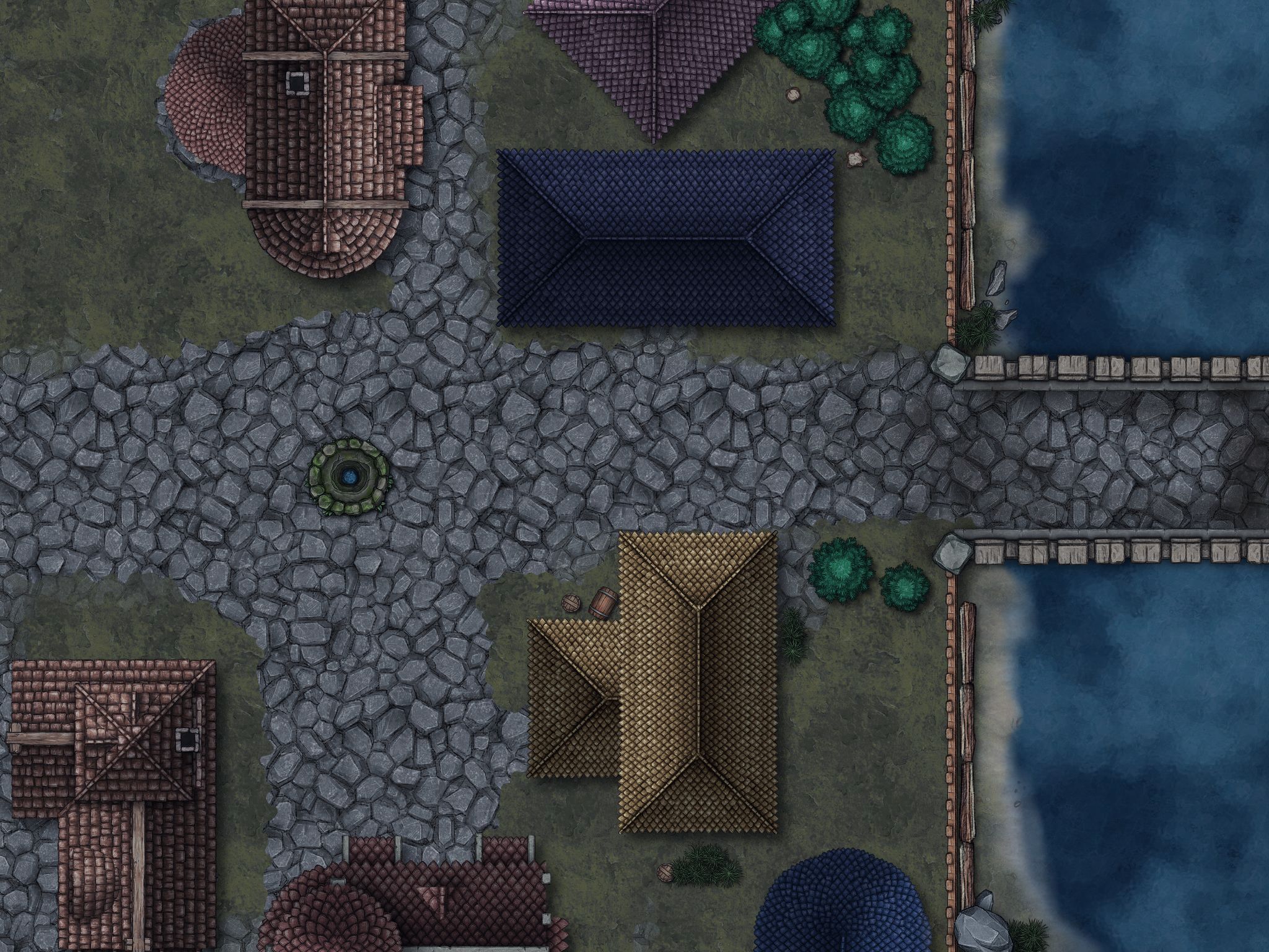 Battle for Little Deer | Inkarnate - Create Fantasy Maps Online