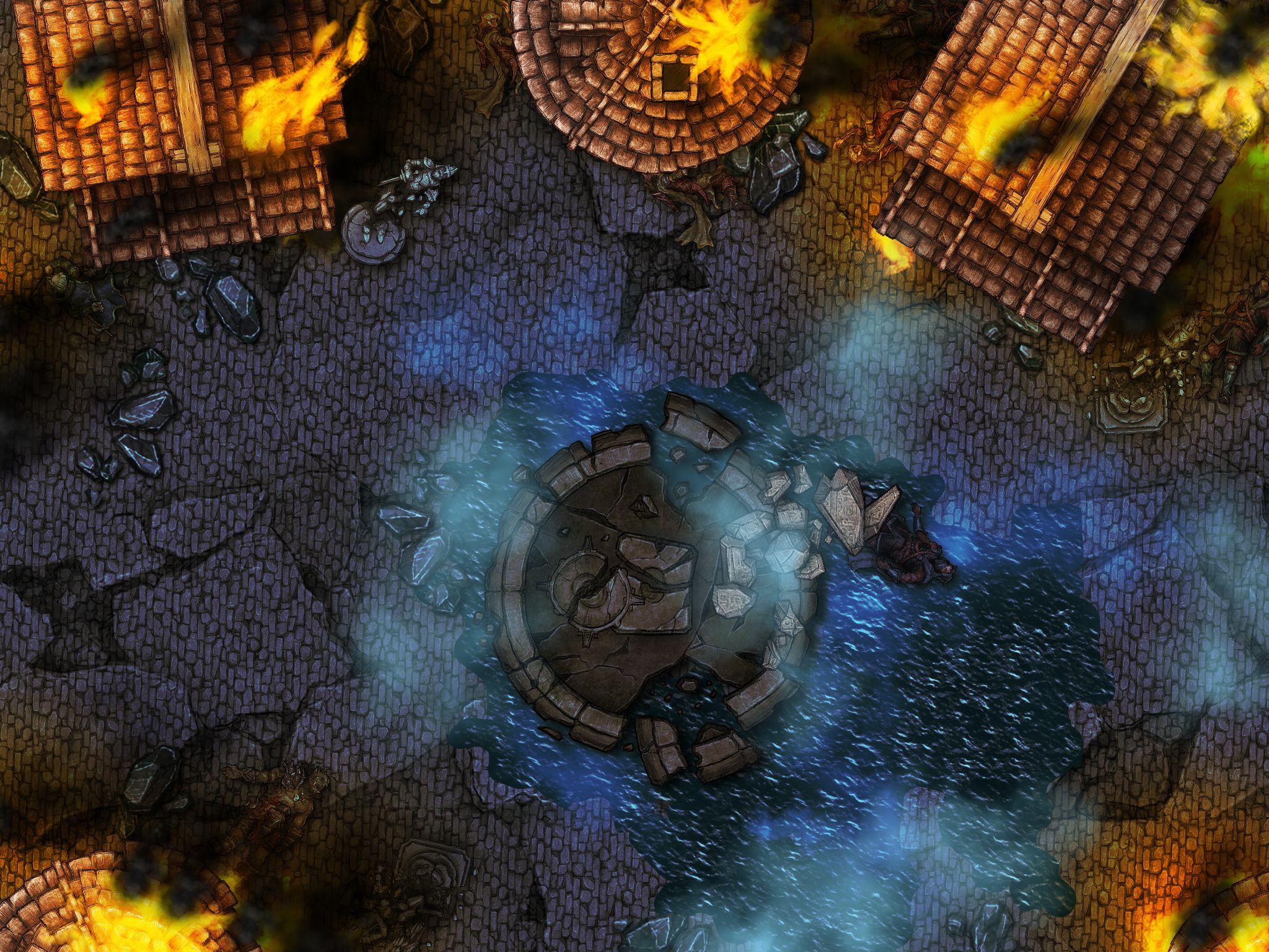 Yartar burning | Inkarnate - Create Fantasy Maps Online