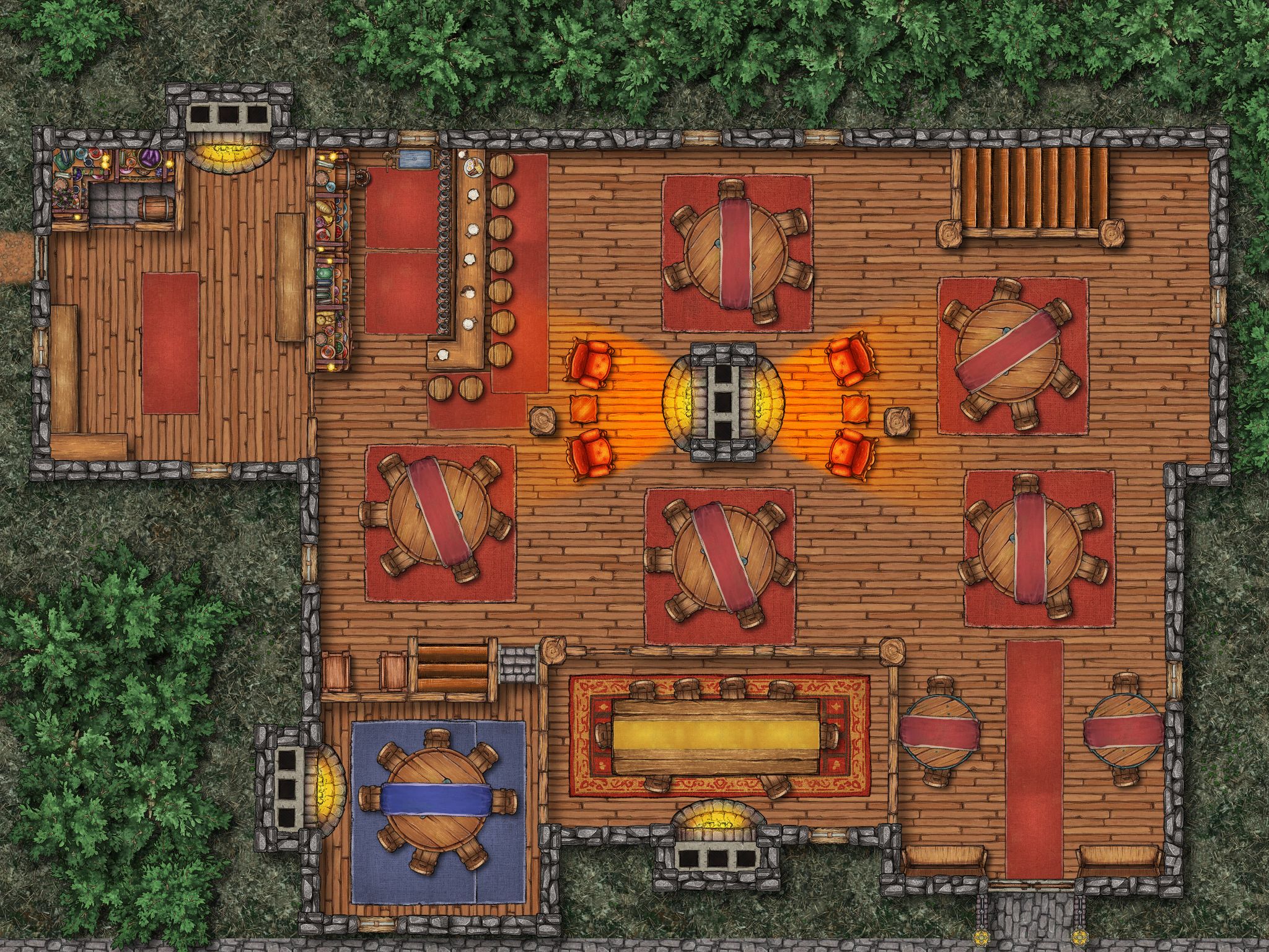 Tavern/Inn lvl1 | Inkarnate - Create Fantasy Maps Online