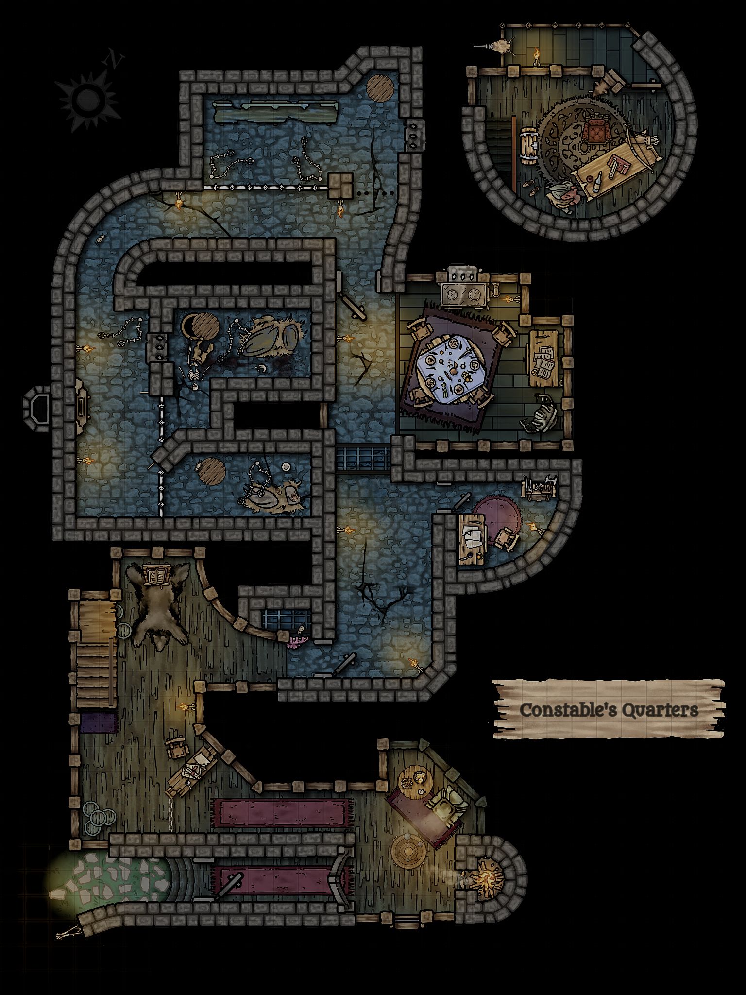 Constable's Quarters | Inkarnate - Create Fantasy Maps Online