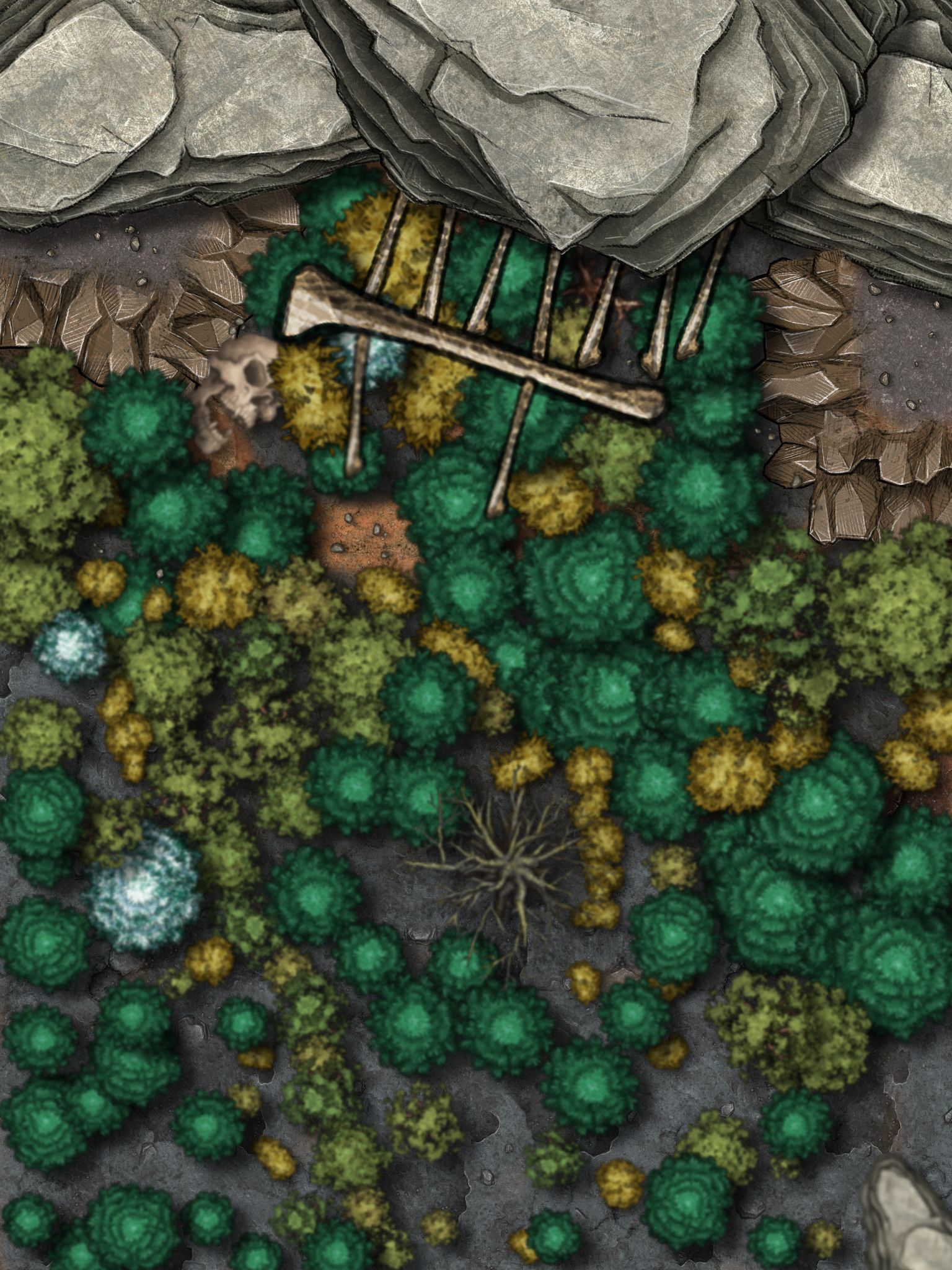 Bone Pass | Inkarnate - Create Fantasy Maps Online