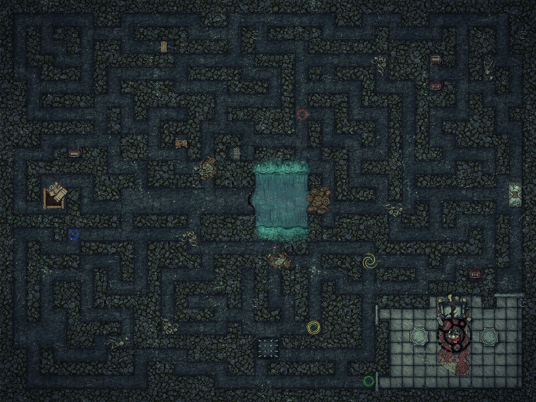 Maze of Malice | Inkarnate - Create Fantasy Maps Online