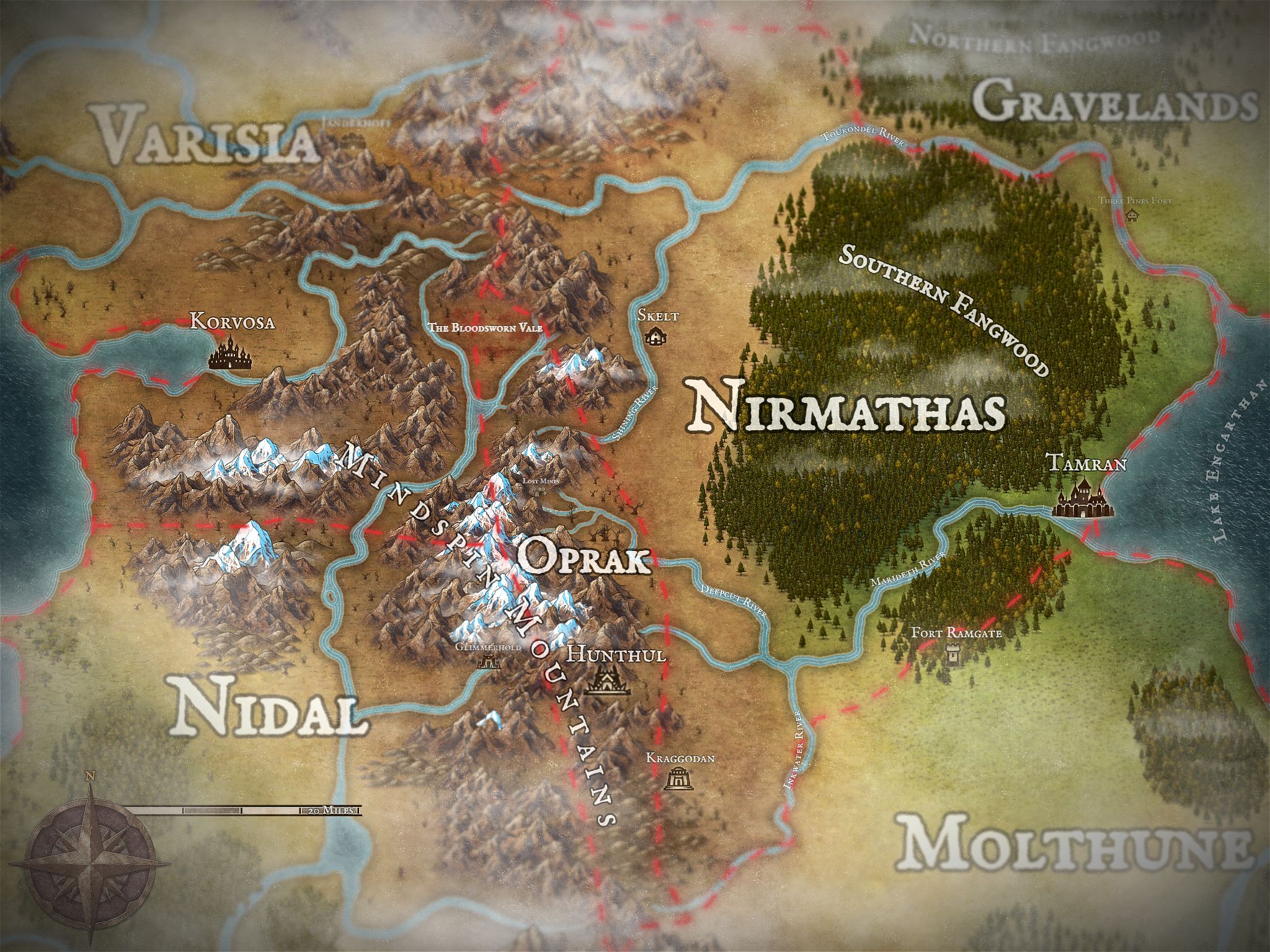 Nirmathas Map