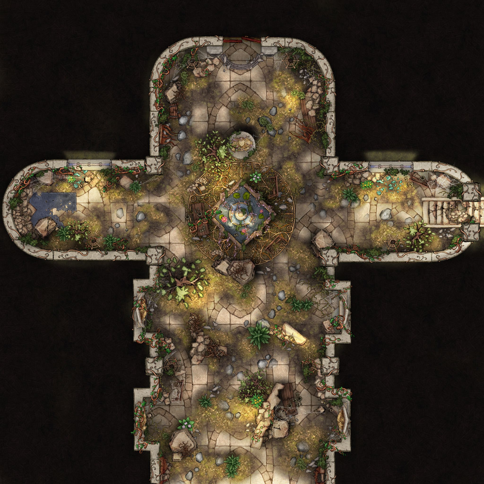 Ancient Palace | Inkarnate - Create Fantasy Maps Online