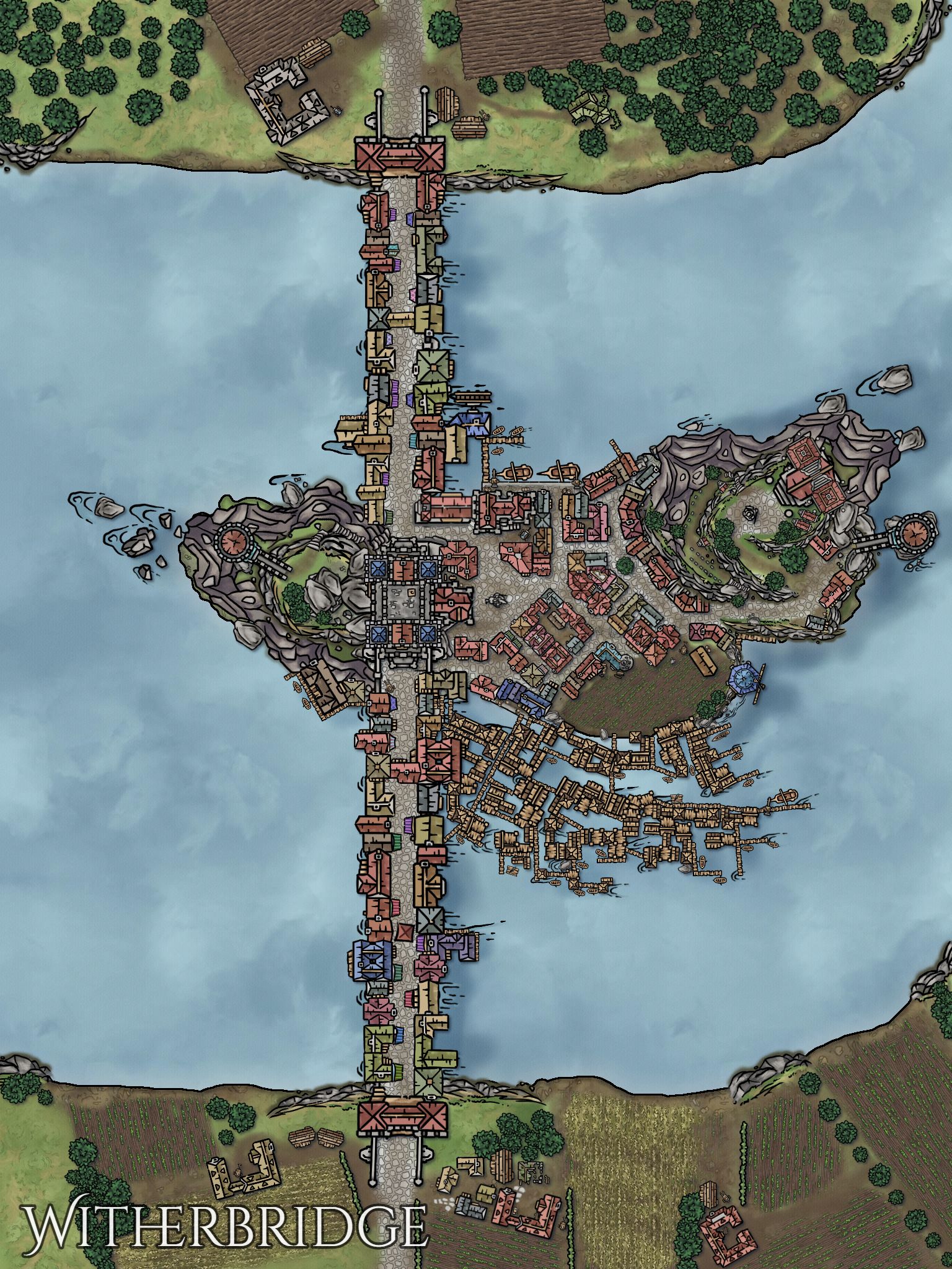 Witherbridge | Inkarnate - Create Fantasy Maps Online