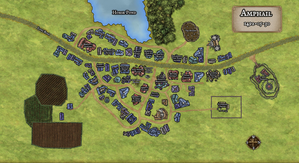 Amphail (Town) (upgraded) | Inkarnate - Create Fantasy Maps Online