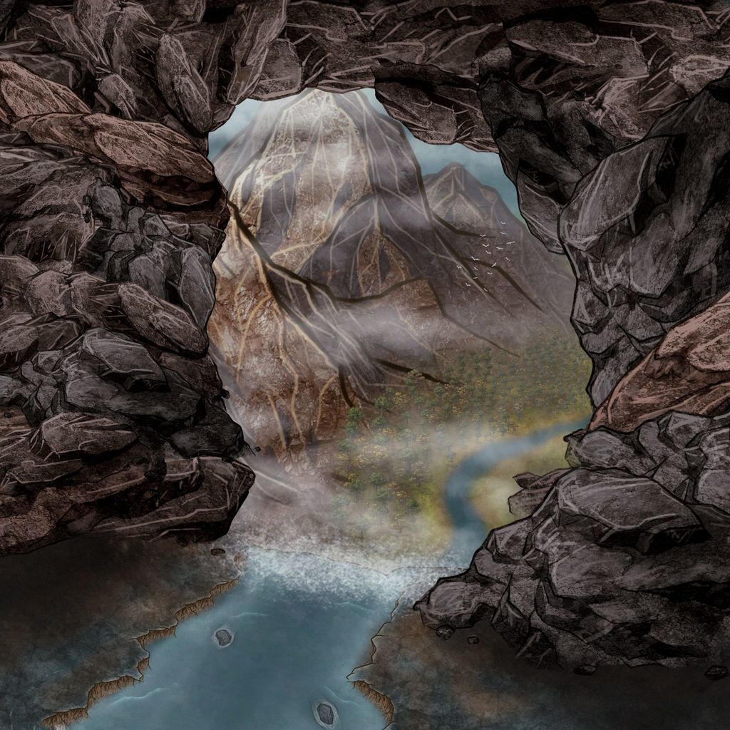 Ice Cavern Expedition | Inkarnate - Create Fantasy Maps Online