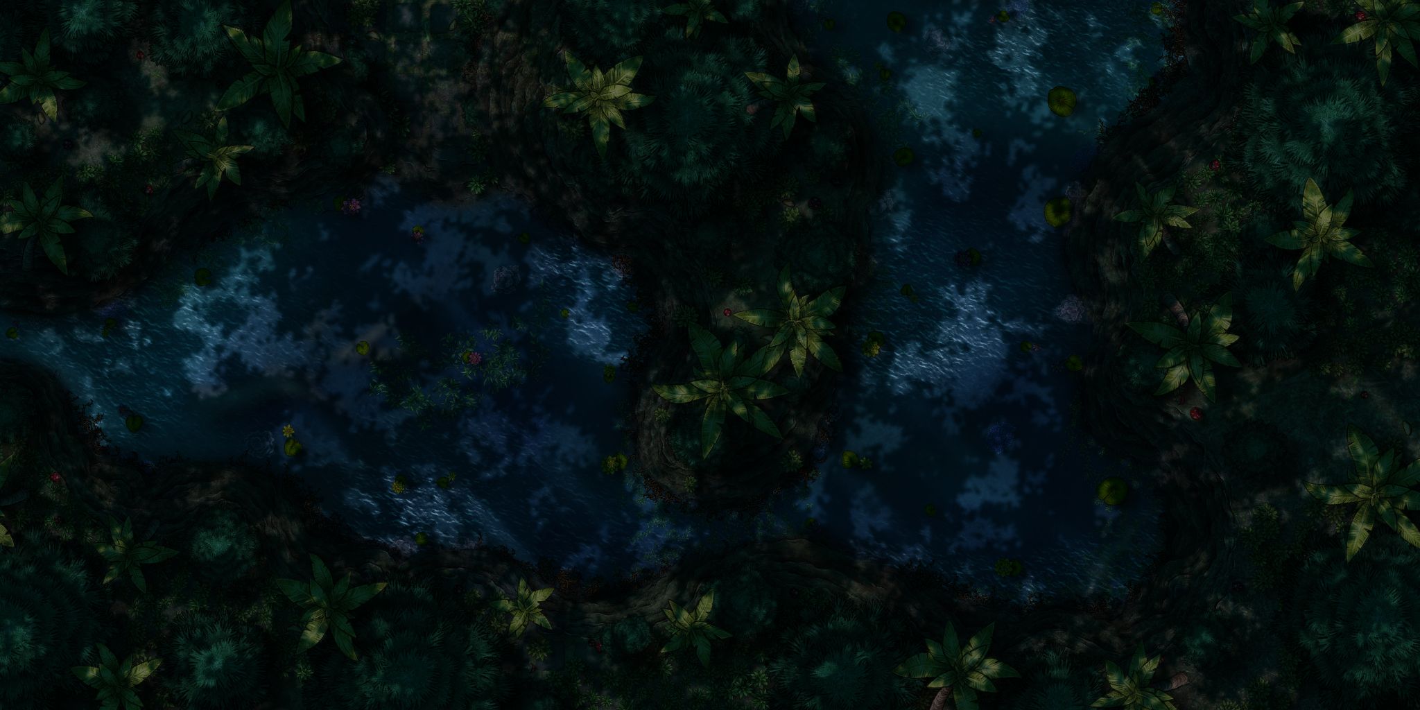 Deep Jungle | Inkarnate - Create Fantasy Maps Online