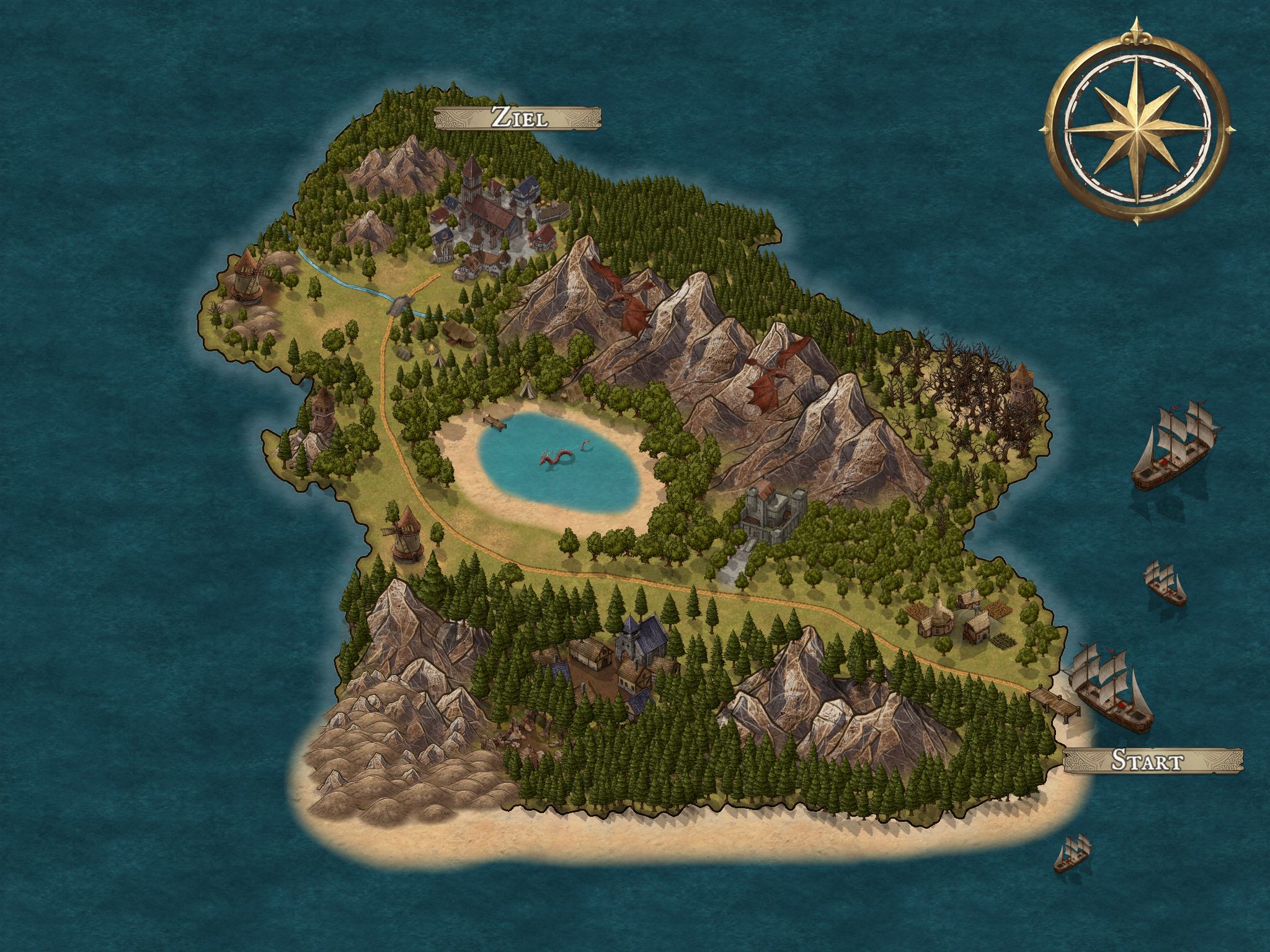Fantasy Map 1 Insel | Inkarnate - Create Fantasy Maps Online