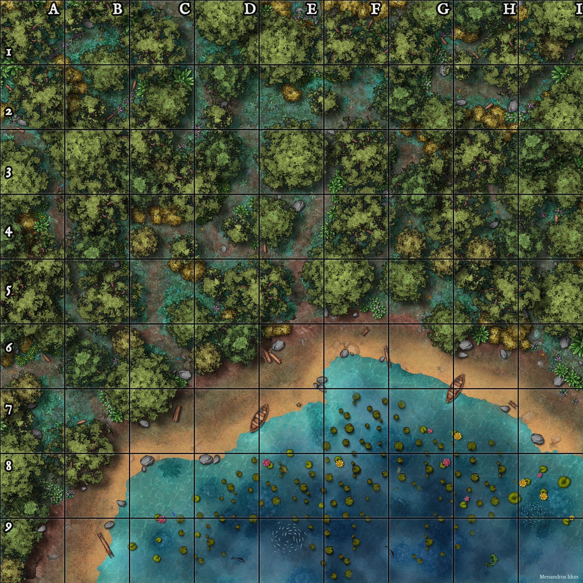 Forest Hunt | Inkarnate - Create Fantasy Maps Online