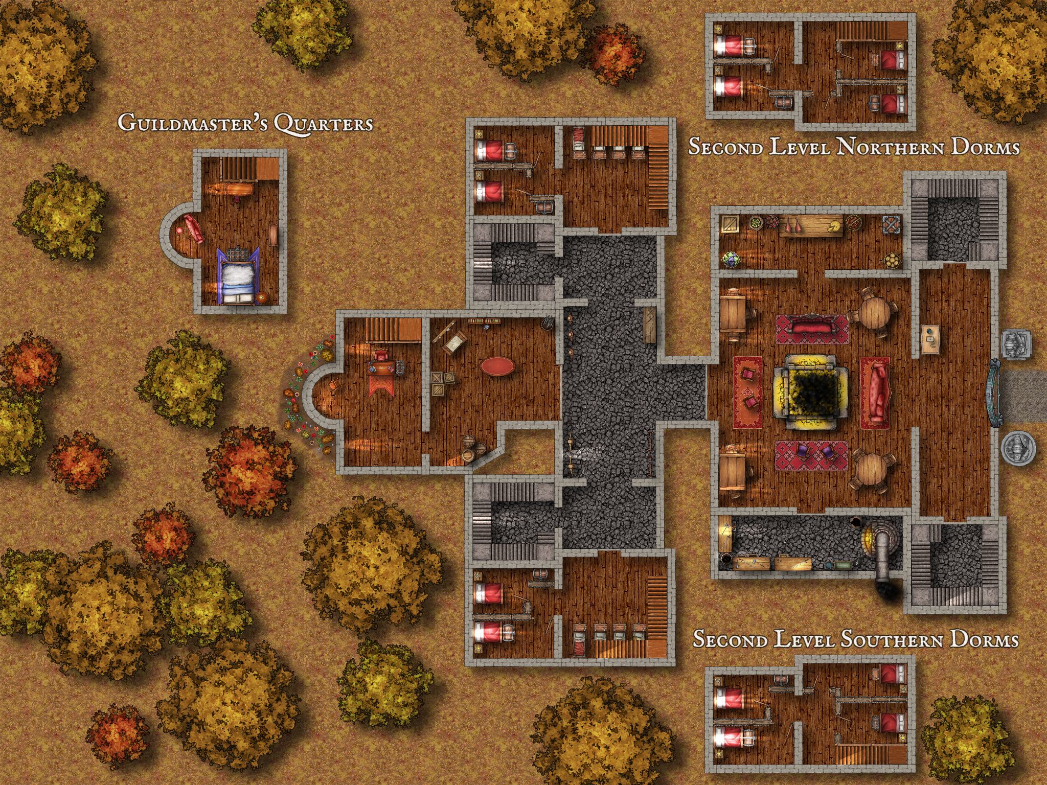 Iron Light Guild Hall | Inkarnate - Create Fantasy Maps Online